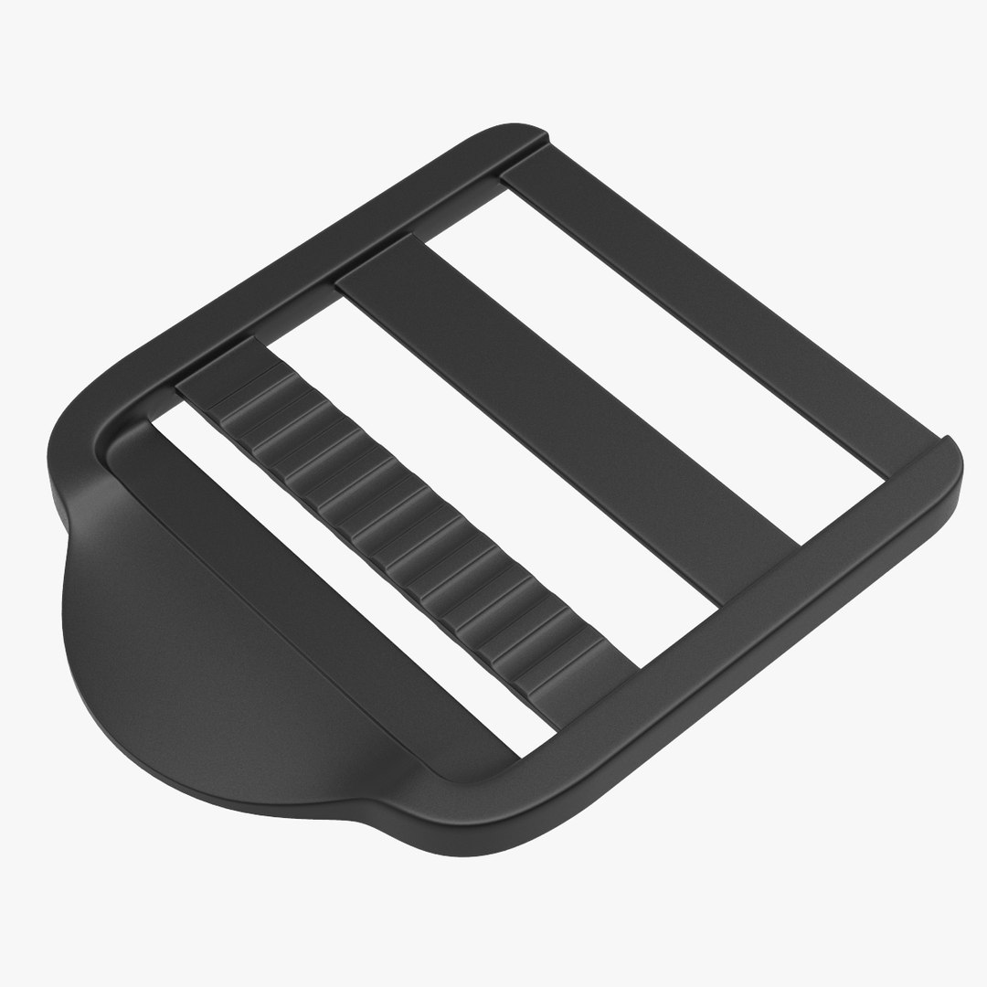 3D Adjuster Slides Straps Buckles Model - TurboSquid 1240966