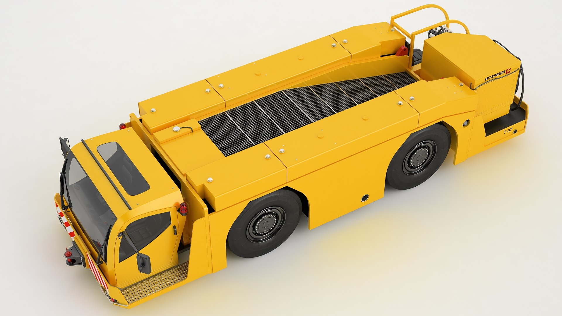 3D Model Deck Tow Tractor - TurboSquid 1635217