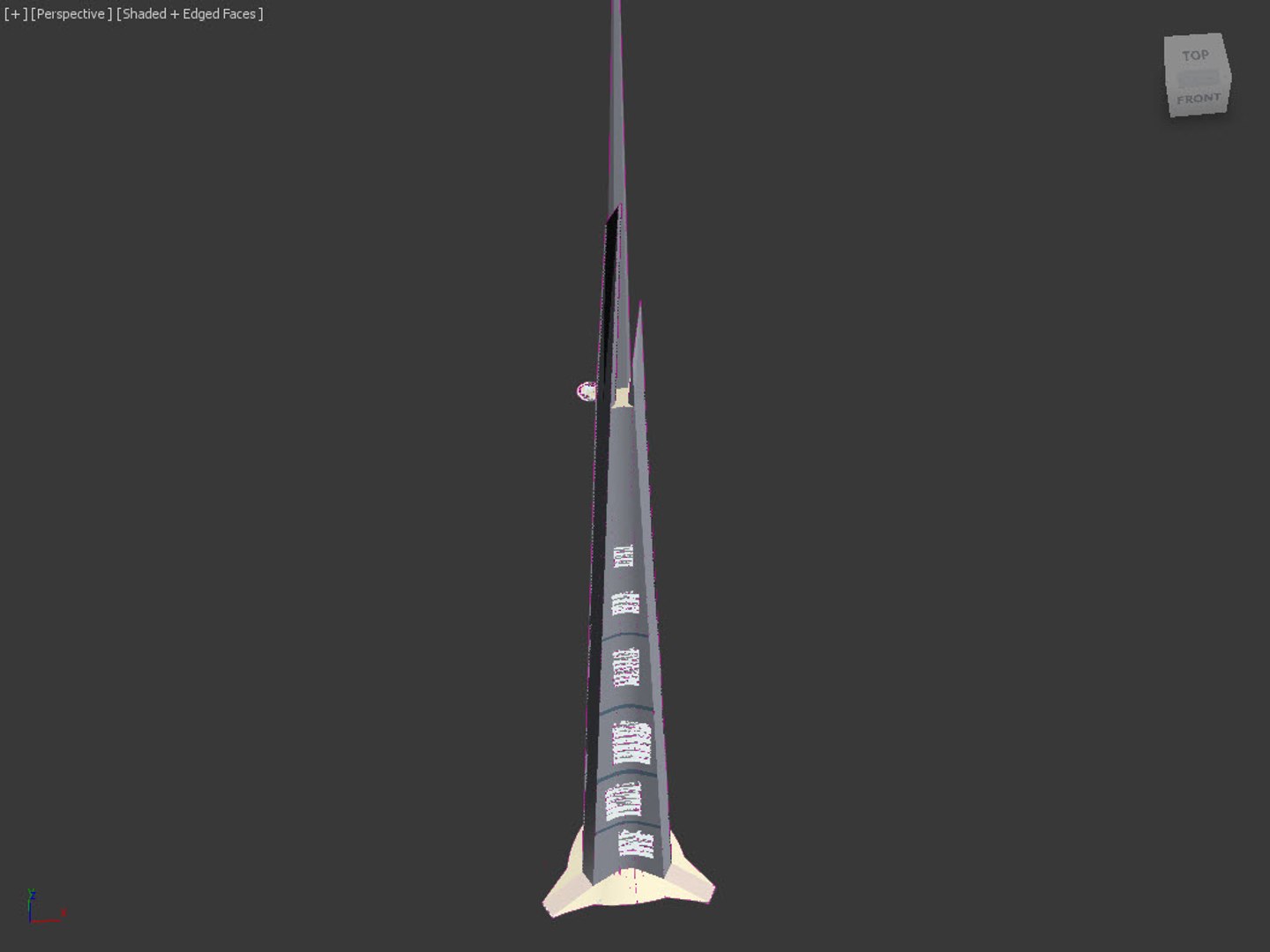Kingdom Tower 3d Model