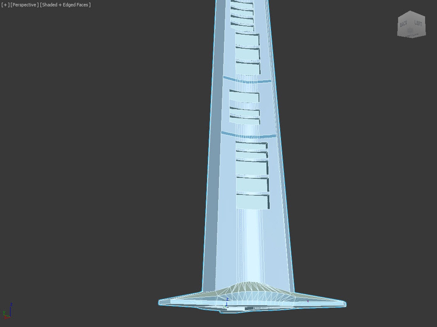 Kingdom Tower 3d Model