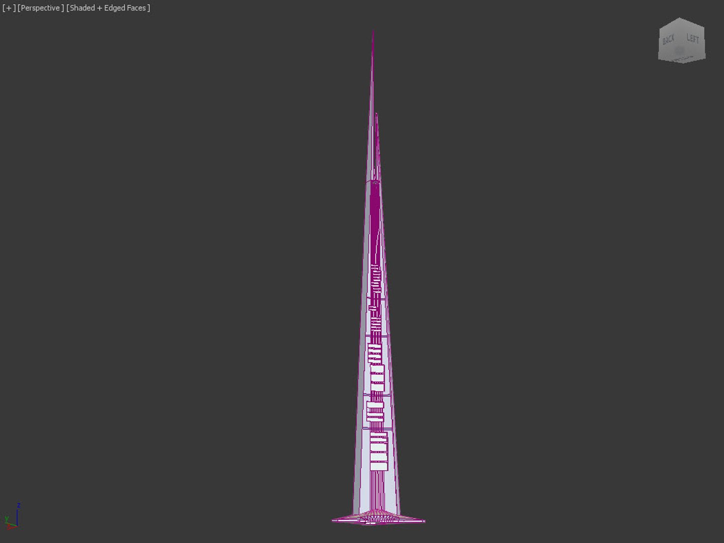 Kingdom Tower 3d Model