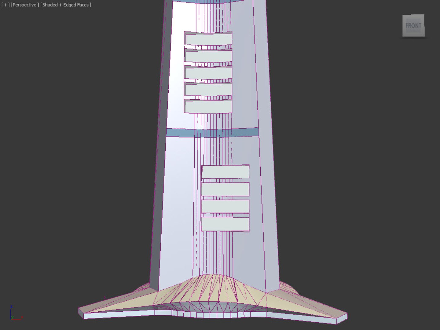 Kingdom Tower 3d Model