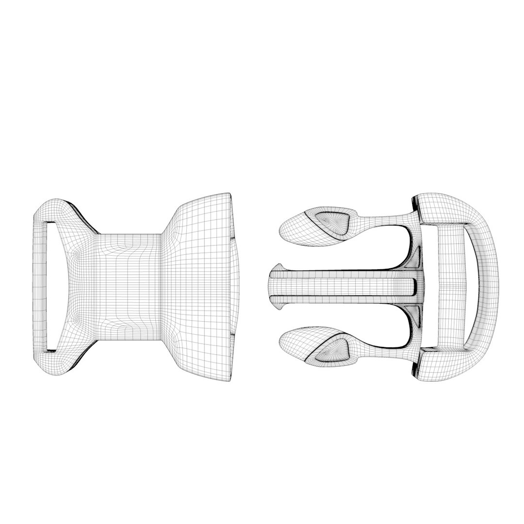 Buckle 3D Model - TurboSquid 1568944
