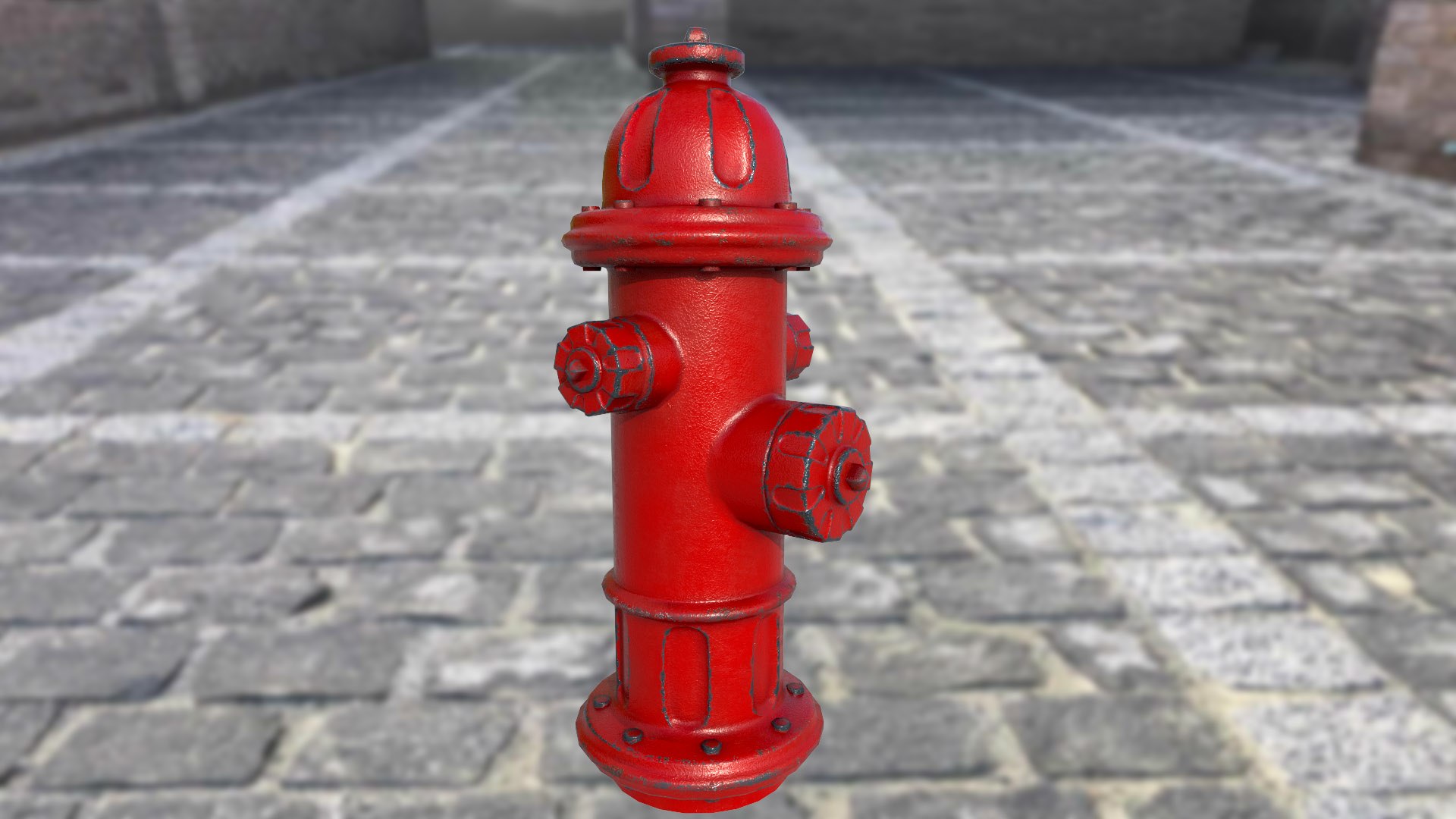Hydrant PBR Game Ready Low-poly 3D Model 3D Model - TurboSquid 2023207