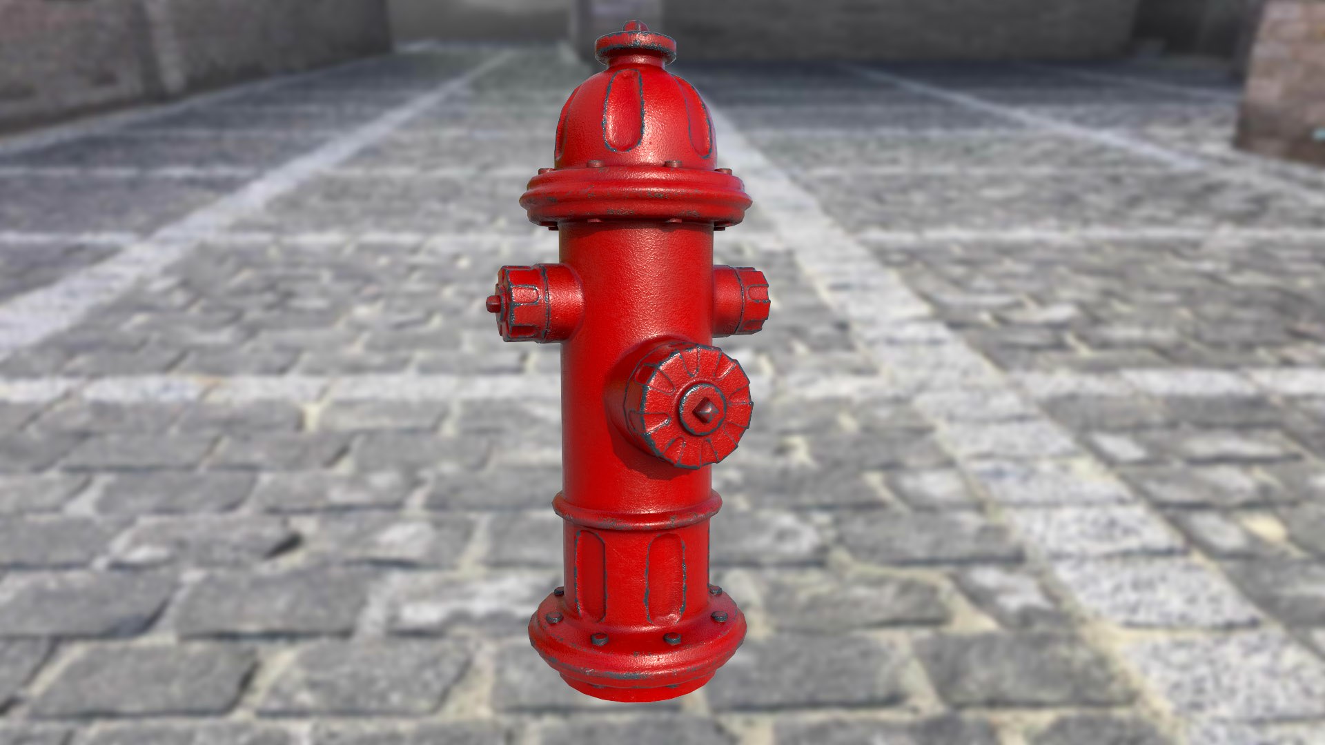 Hydrant PBR Game Ready Low-poly 3D Model 3D Model - TurboSquid 2023207