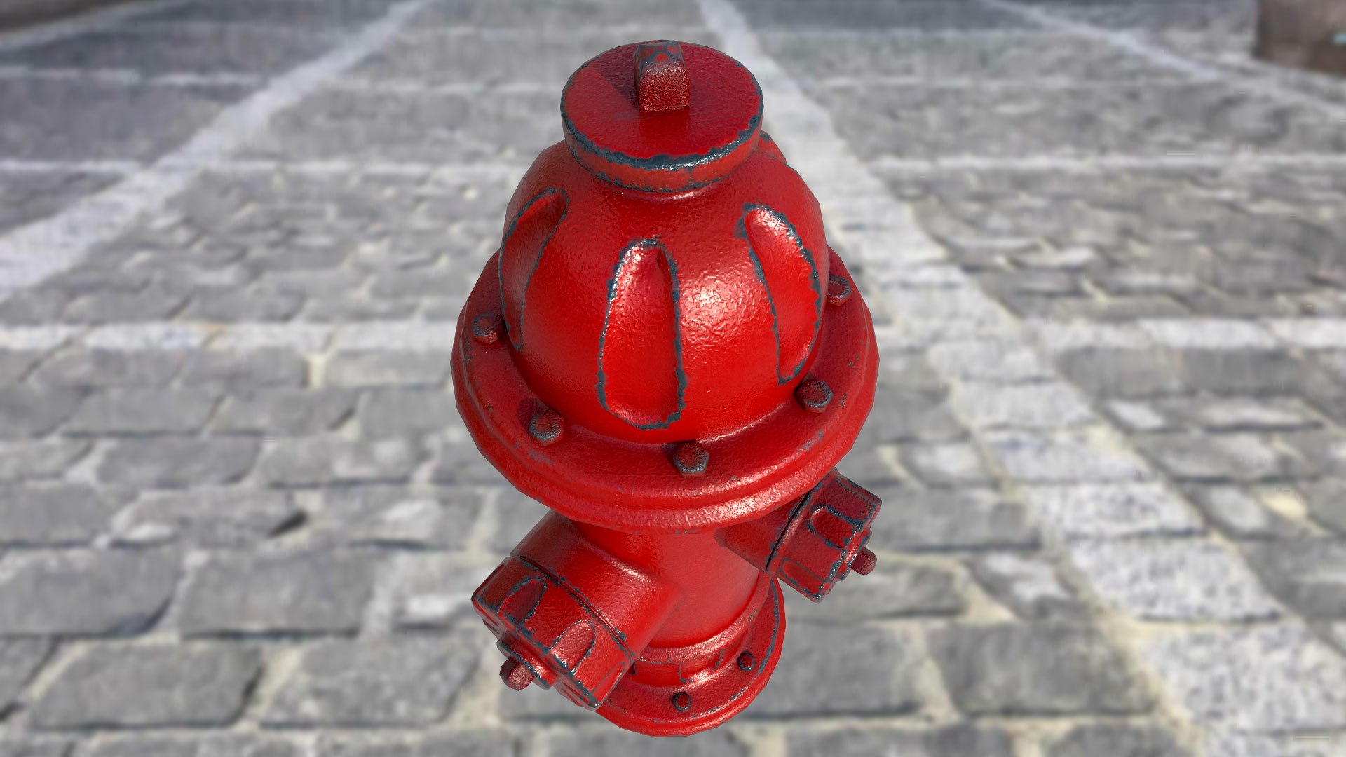 Hydrant PBR Game Ready Low-poly 3D Model 3D Model - TurboSquid 2023207