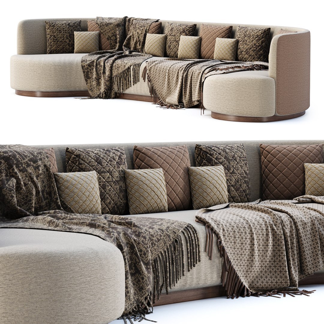 3D Stefa Restaurant Round Sofa By Bpoint Design - TurboSquid 1966264