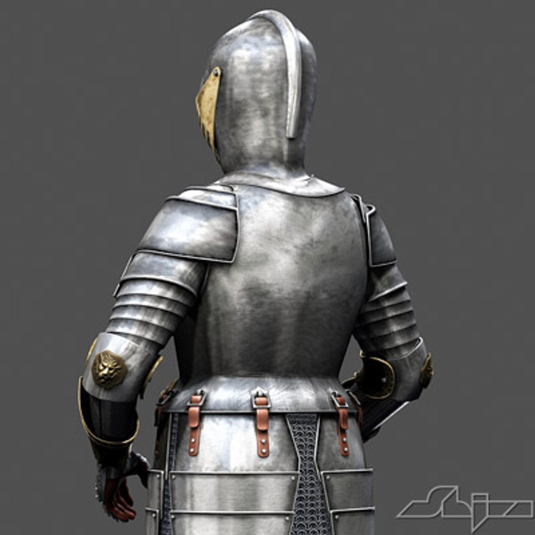 3d Model Armor Scanline