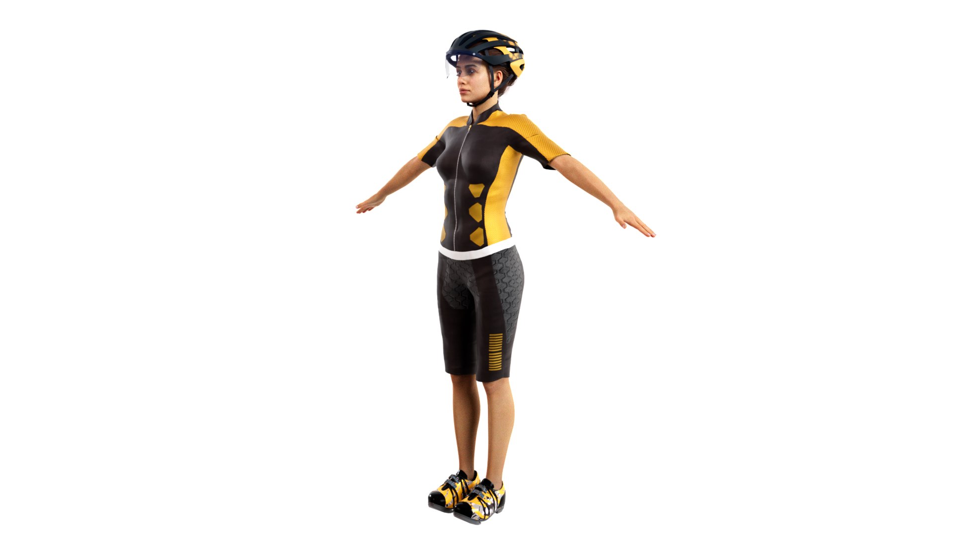 3D Bicycle Rider Model - TurboSquid 2290260