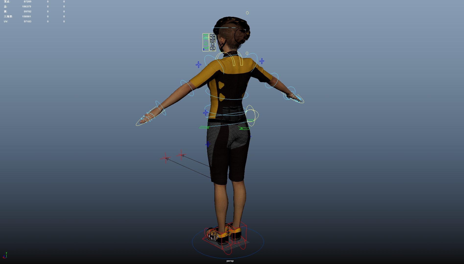 3D Bicycle Rider Model - TurboSquid 2290260