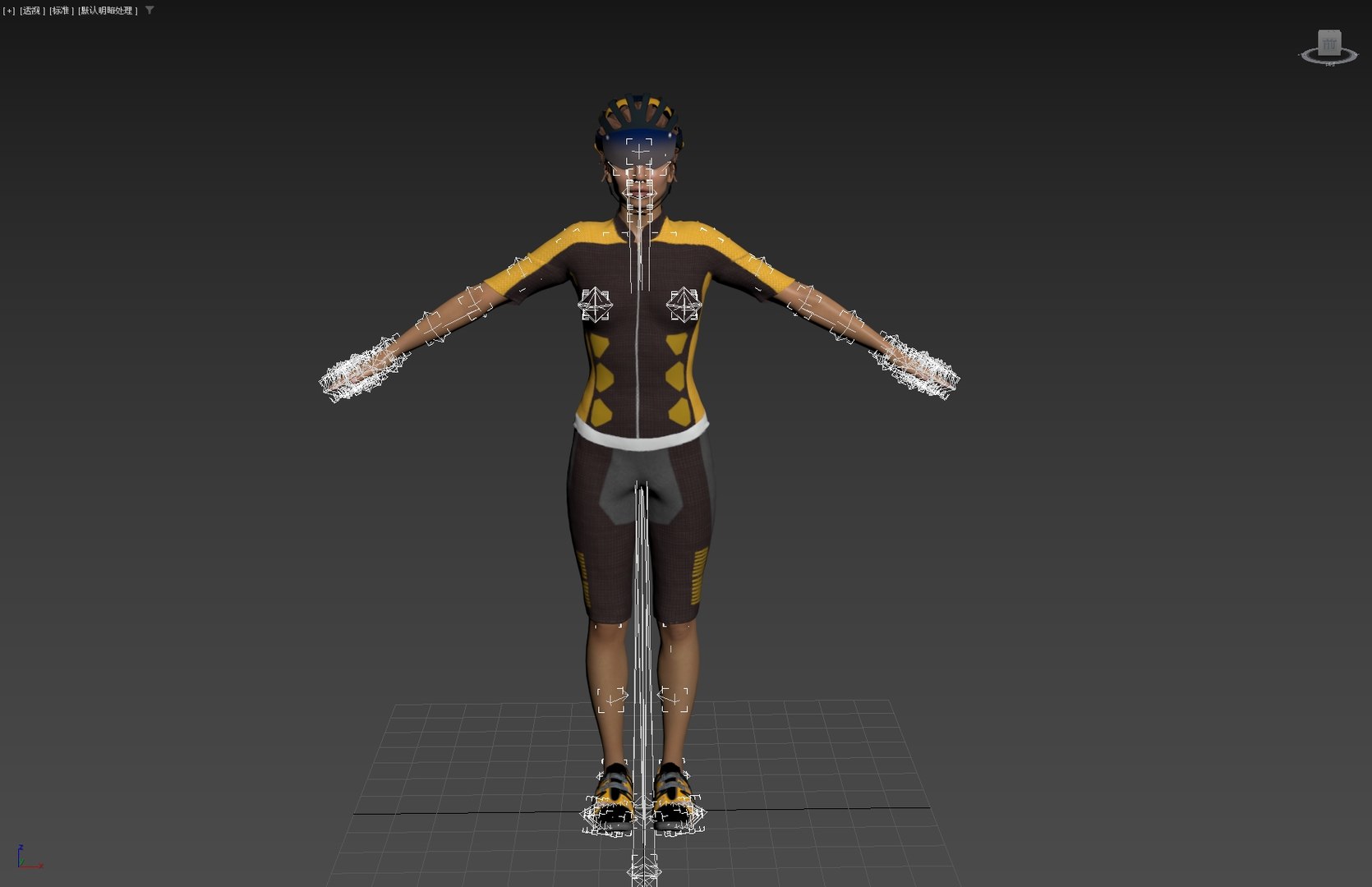 3D Bicycle Rider Model - TurboSquid 2290260