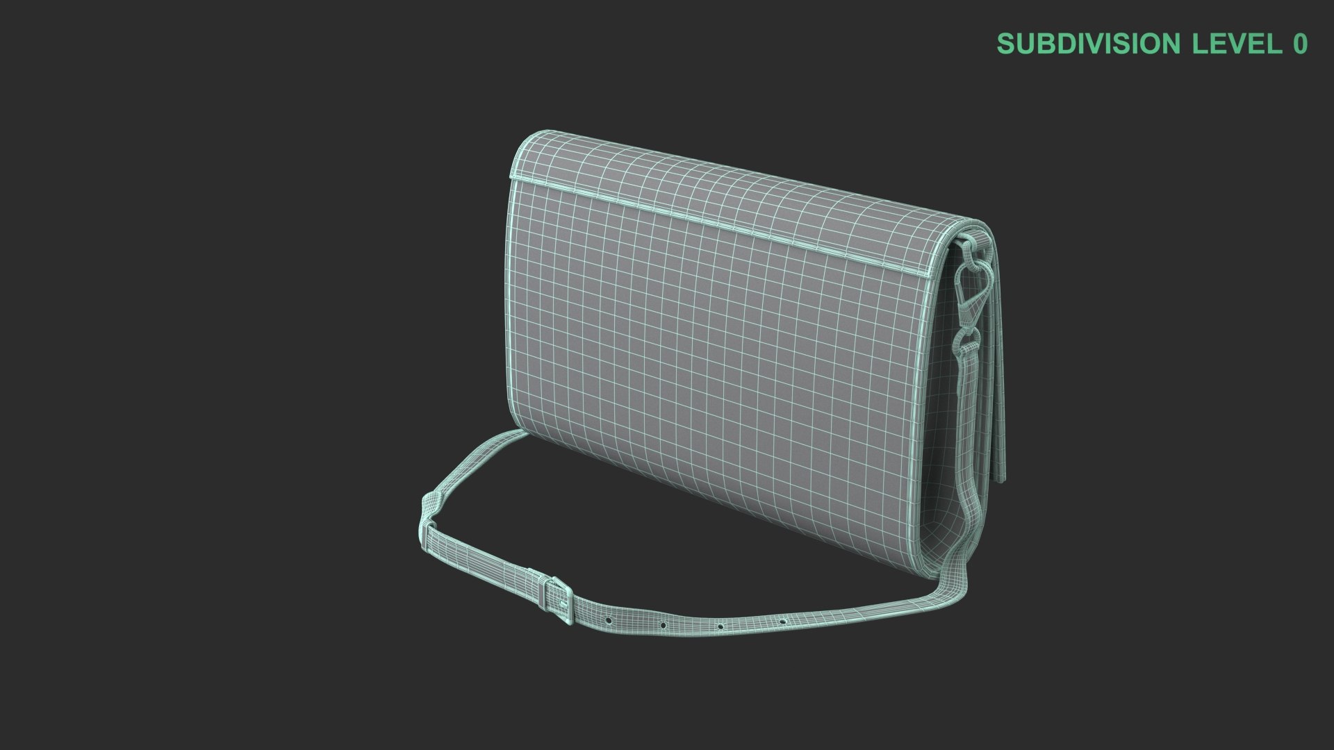 Shoulder Bag 3D Model - TurboSquid 2358448