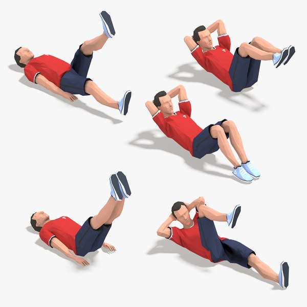 Exercise woman 3D model - TurboSquid 1676062