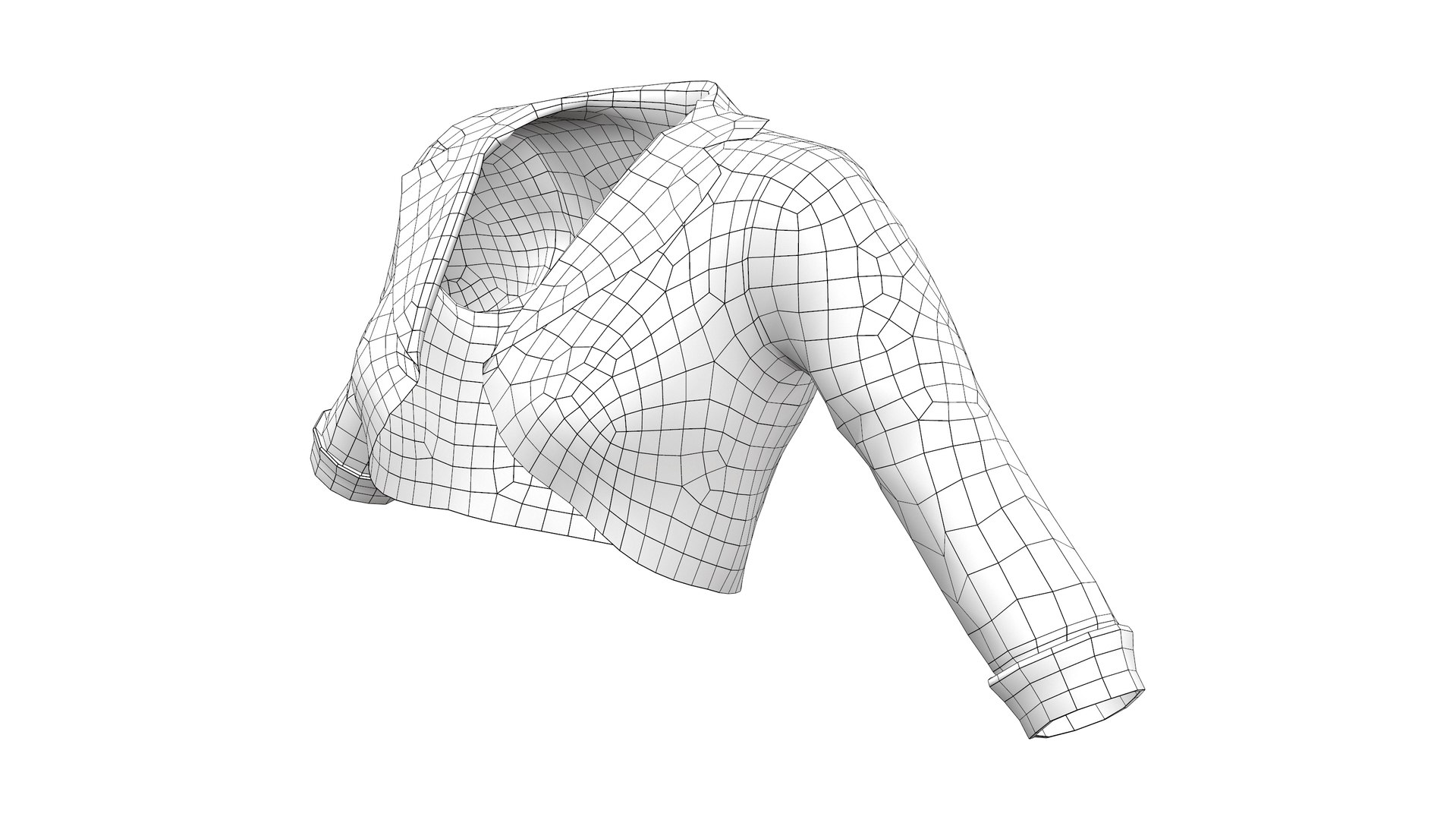 Bodycon Bolero 3D model - TurboSquid 1905445