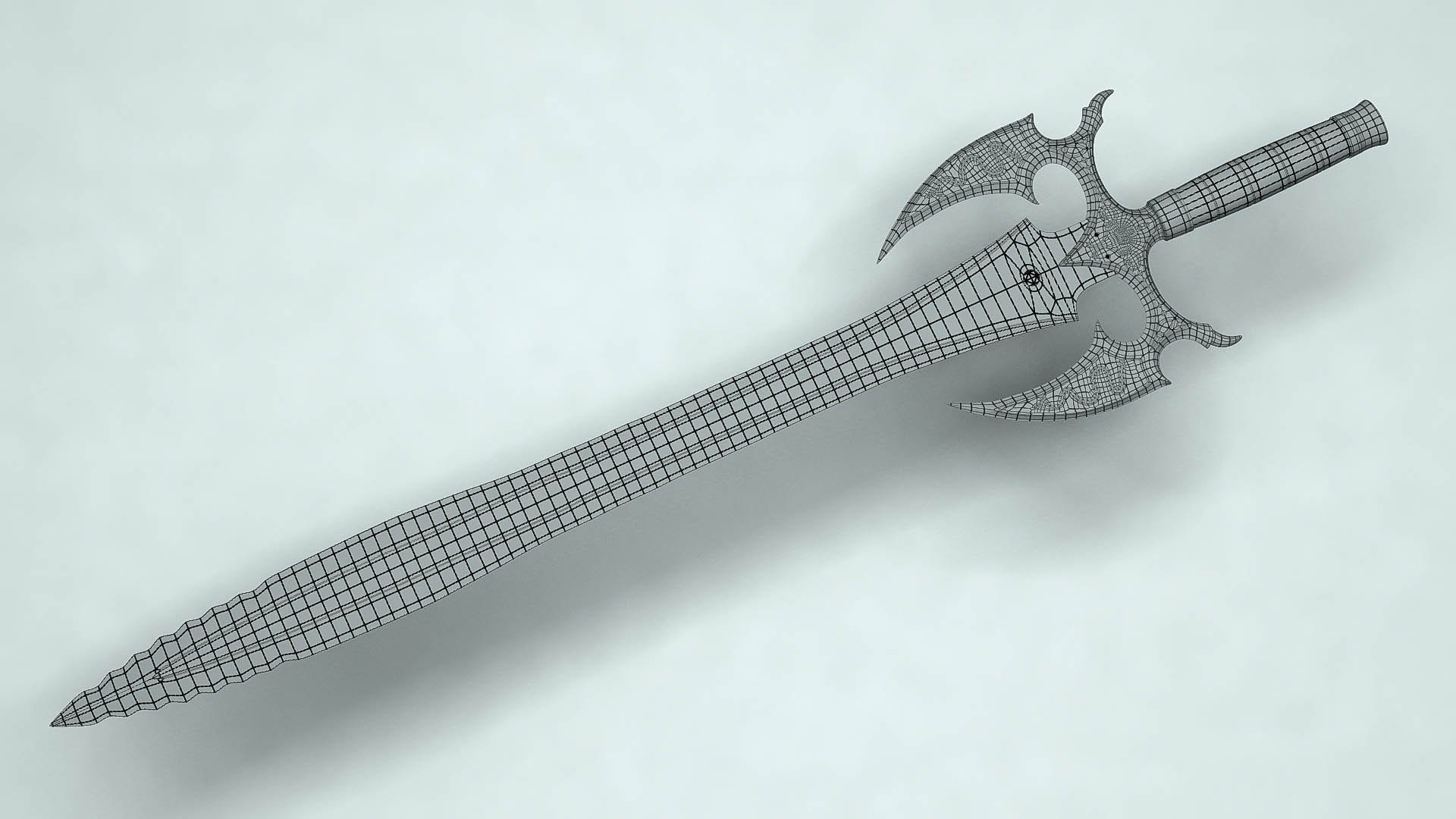 3ds max sword