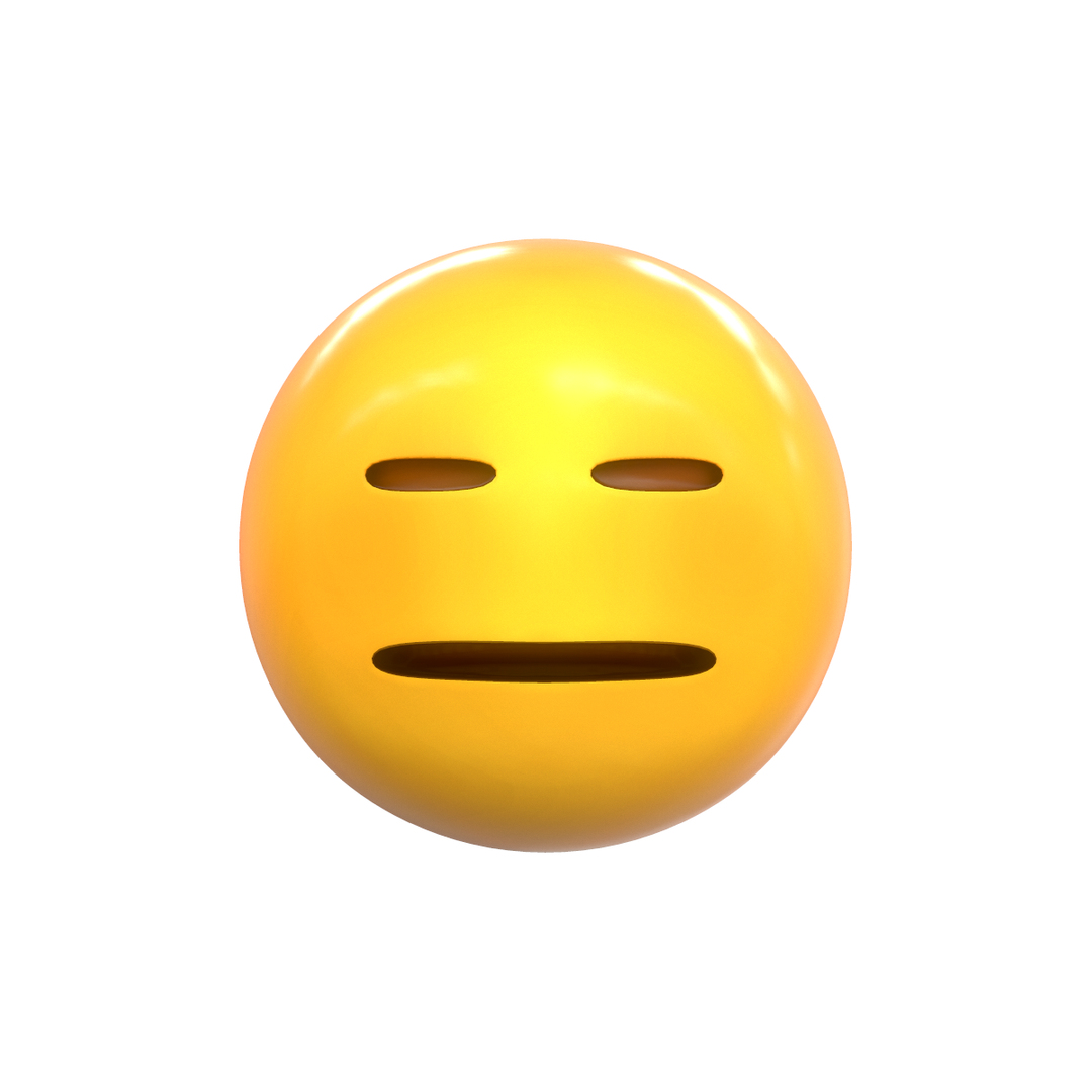 Emotionless Emoticon