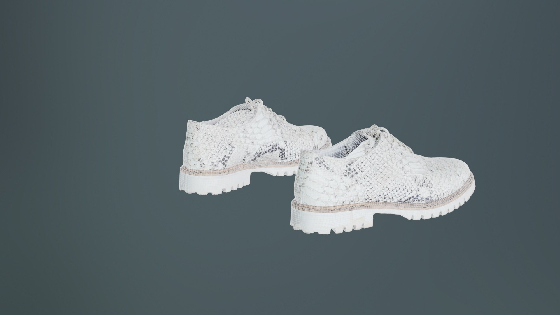 Snake Pattern Casual Sneaker Shoe Remastered 3D - TurboSquid 2361212