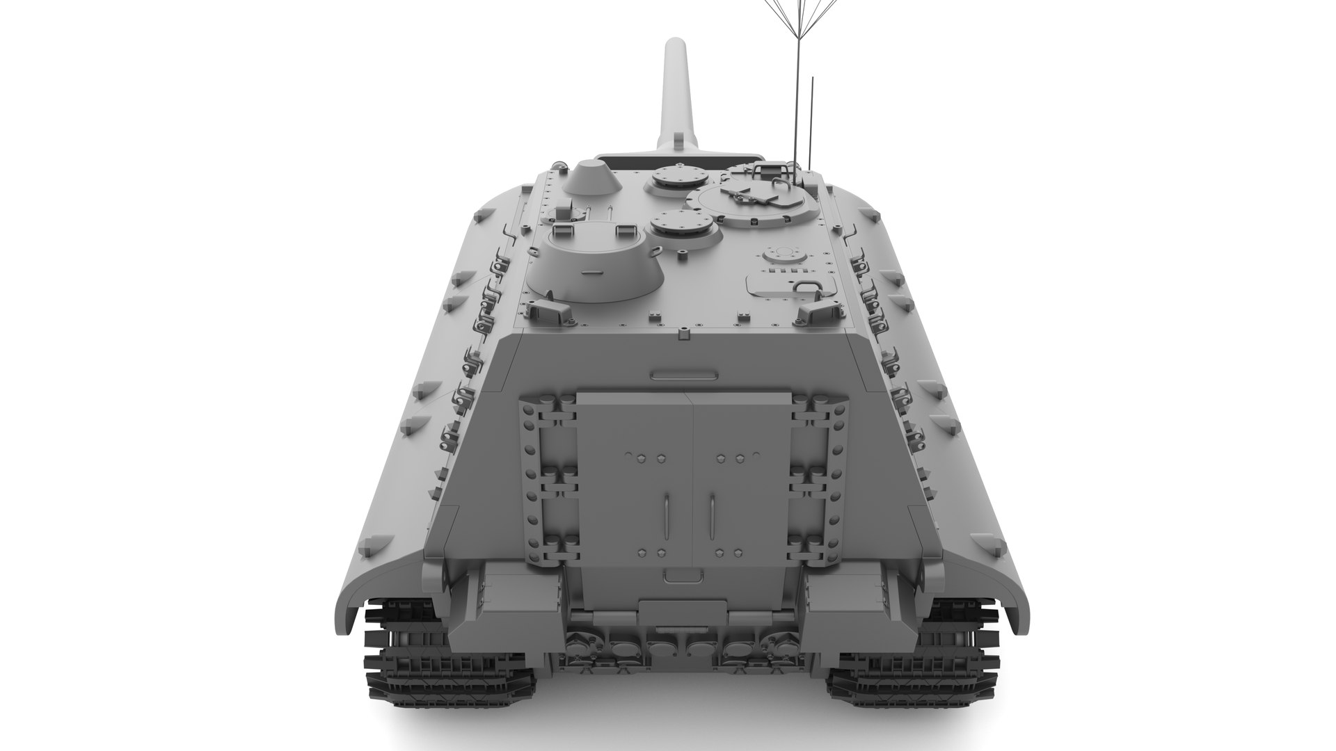 3D Siege Tank on E-100 model - TurboSquid 2072238