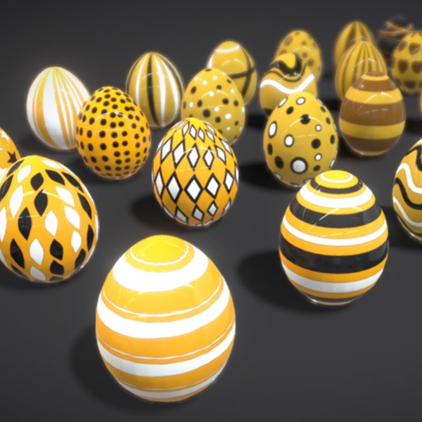 modelo 3d Colecciones Huevos de Pascua 6 - TurboSquid 2134024
