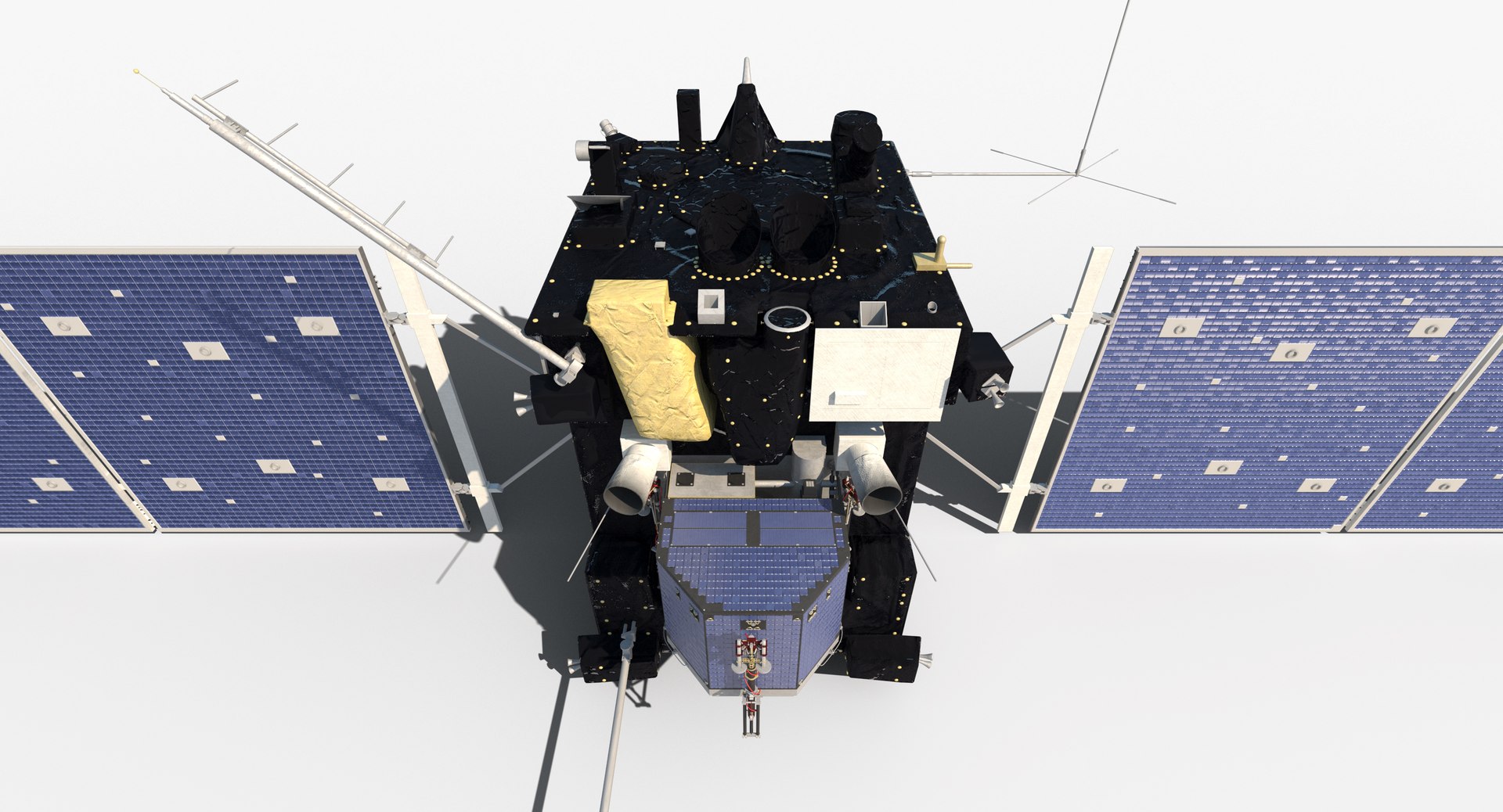 3d Model Philae Rosetta
