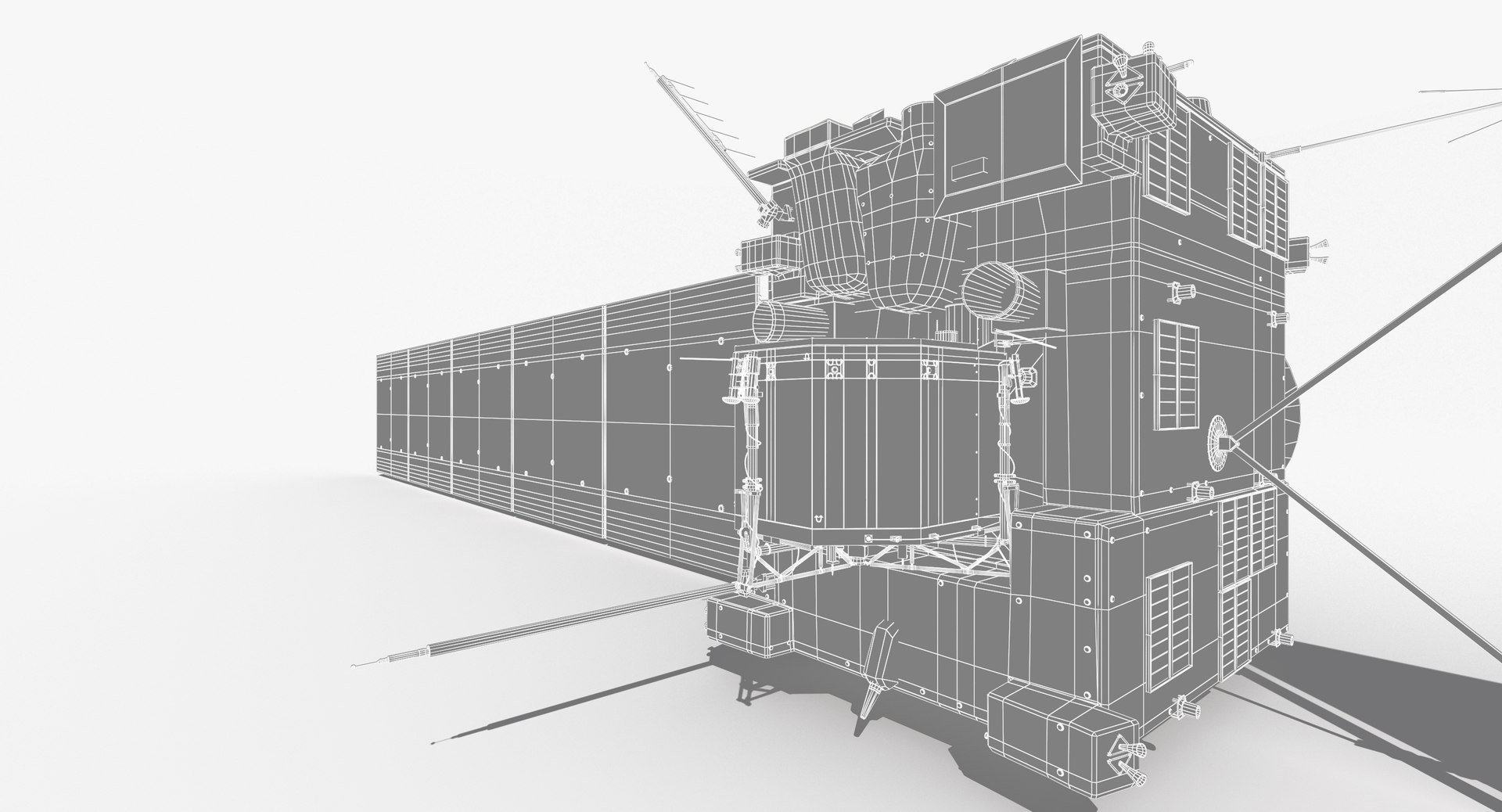 3d Model Philae Rosetta