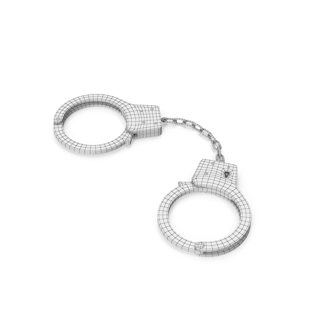 Handcuffs 3D Model - TurboSquid 2156546