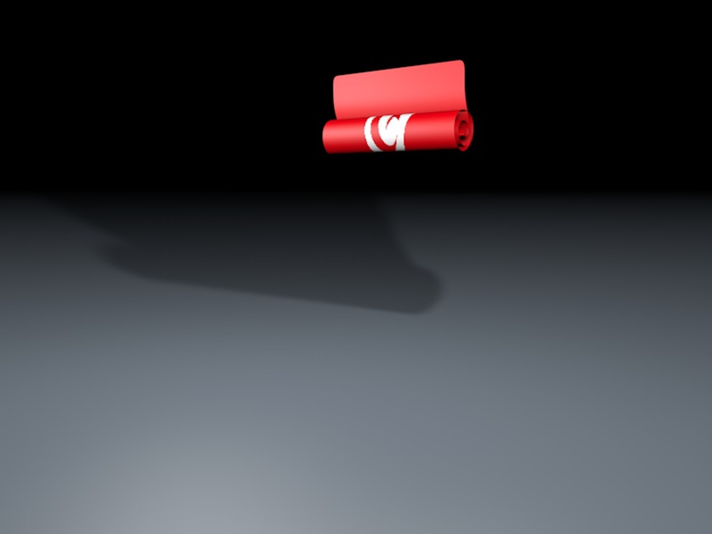 Tunisia Drop-down Flag 3d C4d