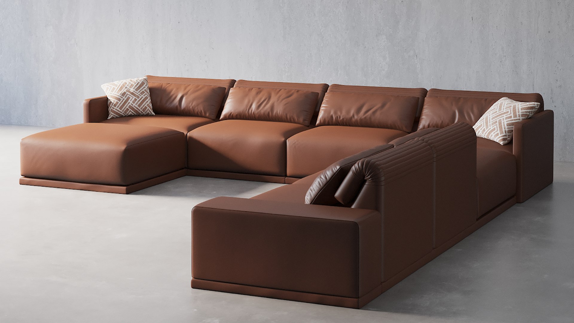3D Grand Angle 13b Sofa Composition - TurboSquid 2230914