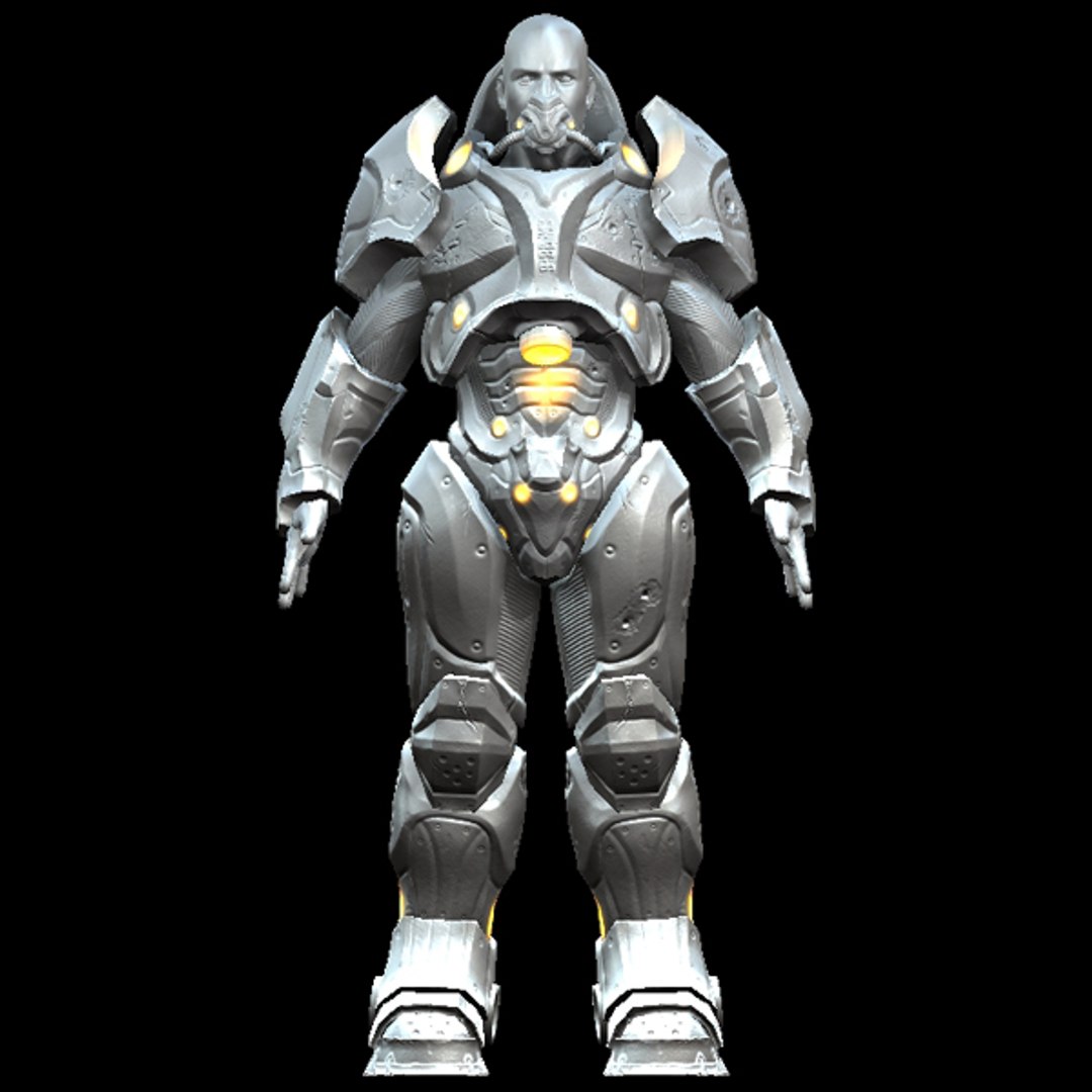 3d Future Soldier Model