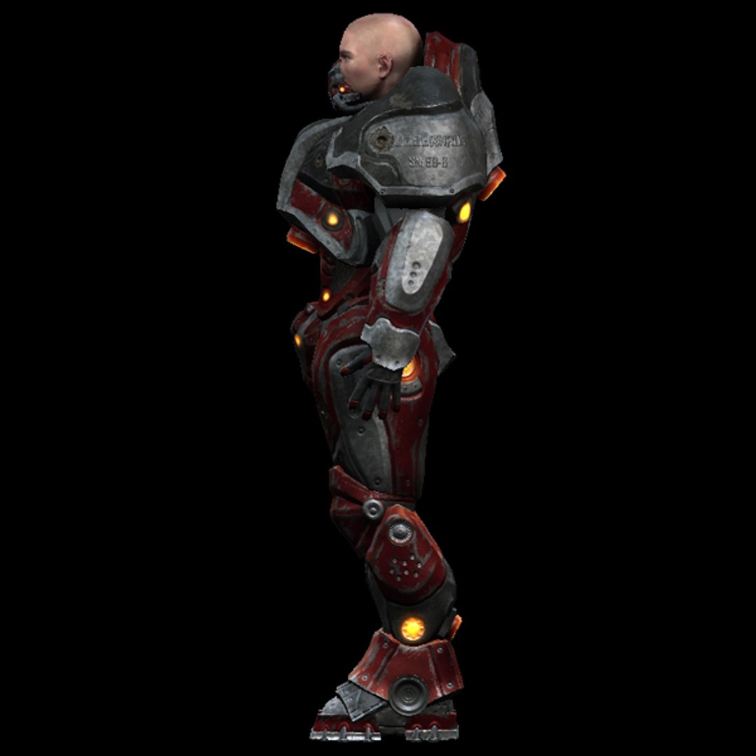 3d Future Soldier Model