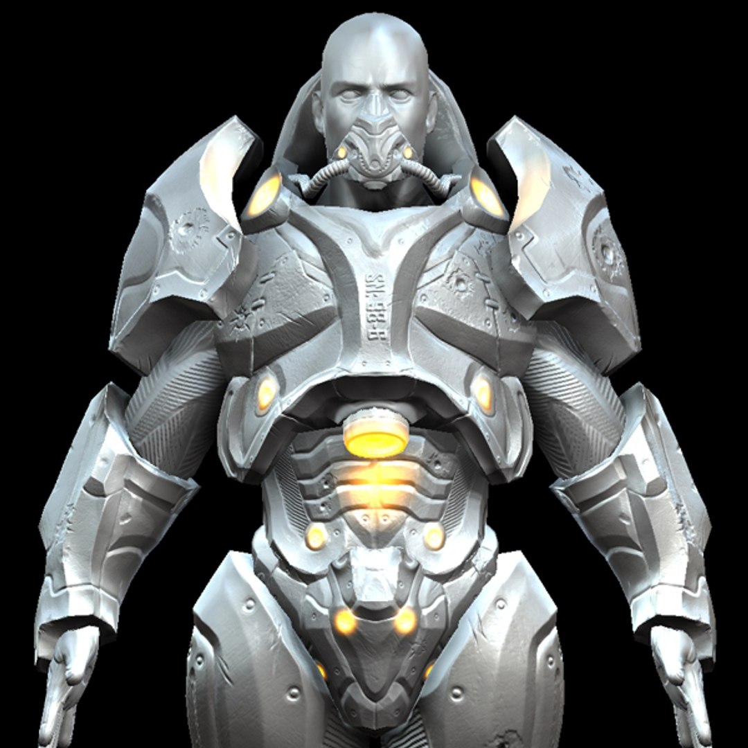 3d Future Soldier Model