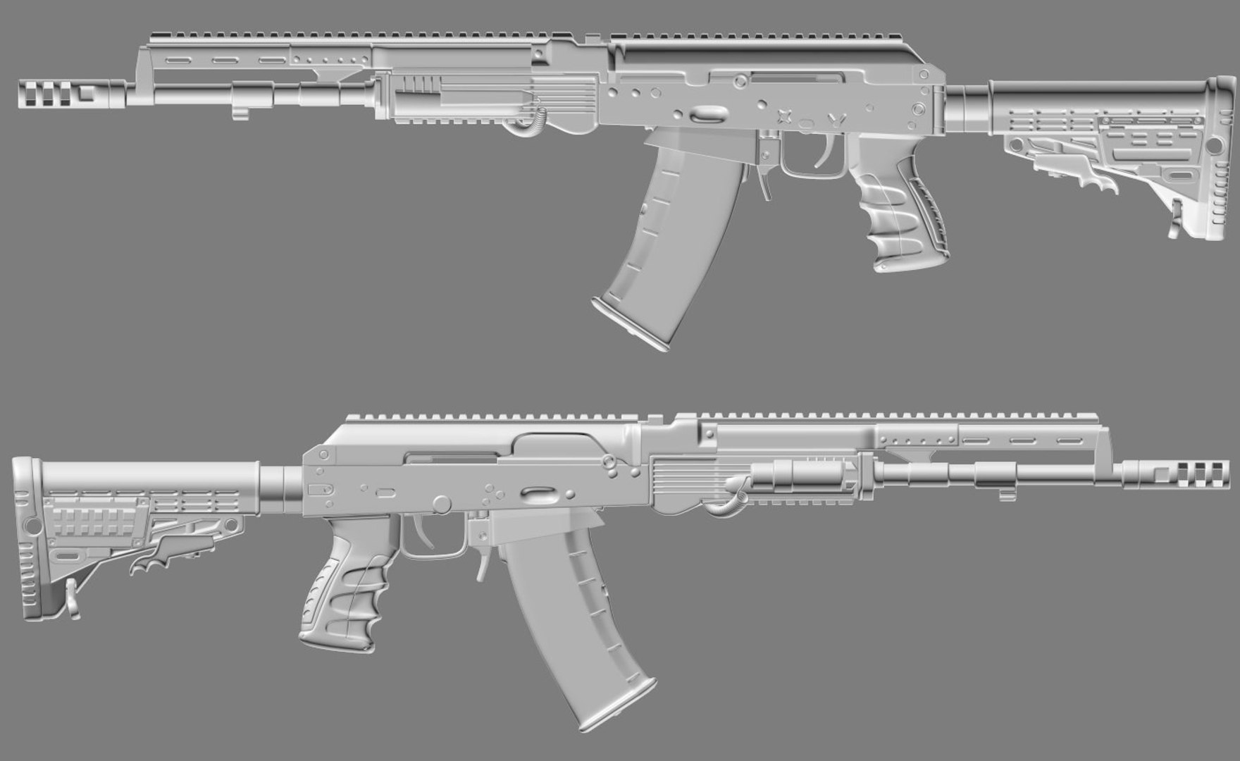 3d Mk-107 Mk 107 Model