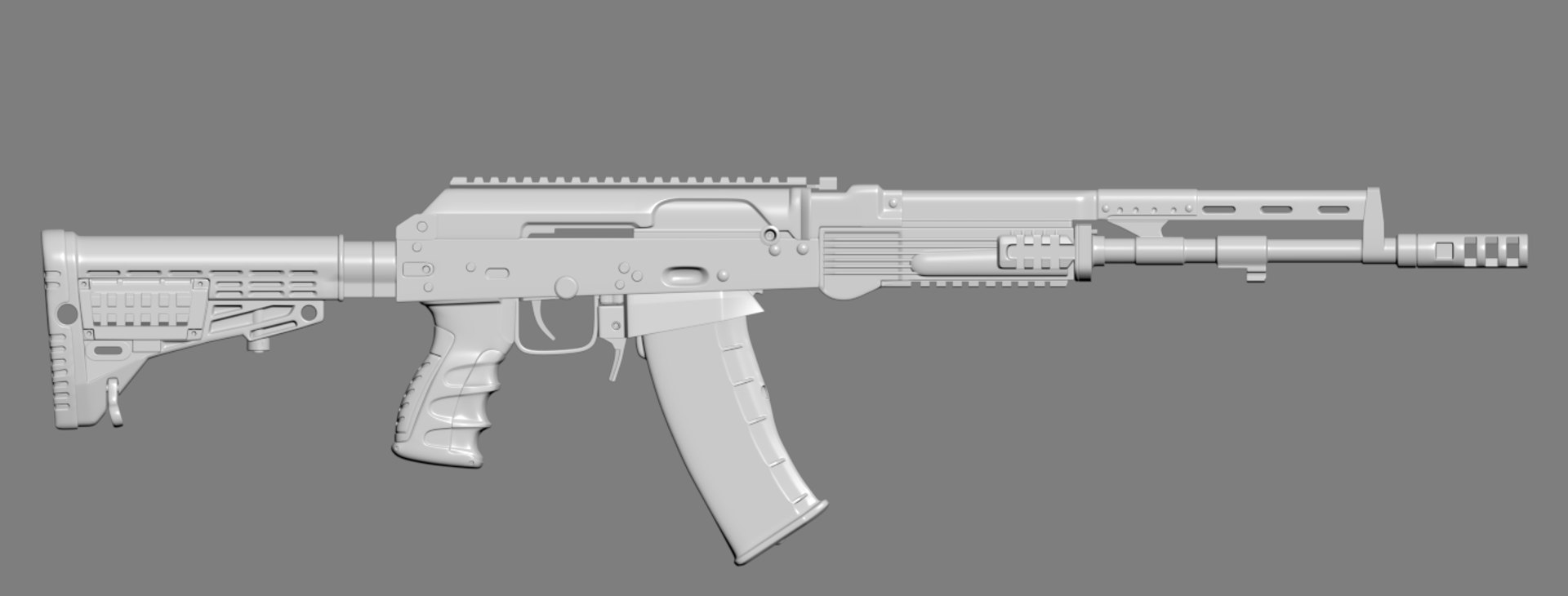 3d Mk-107 Mk 107 Model