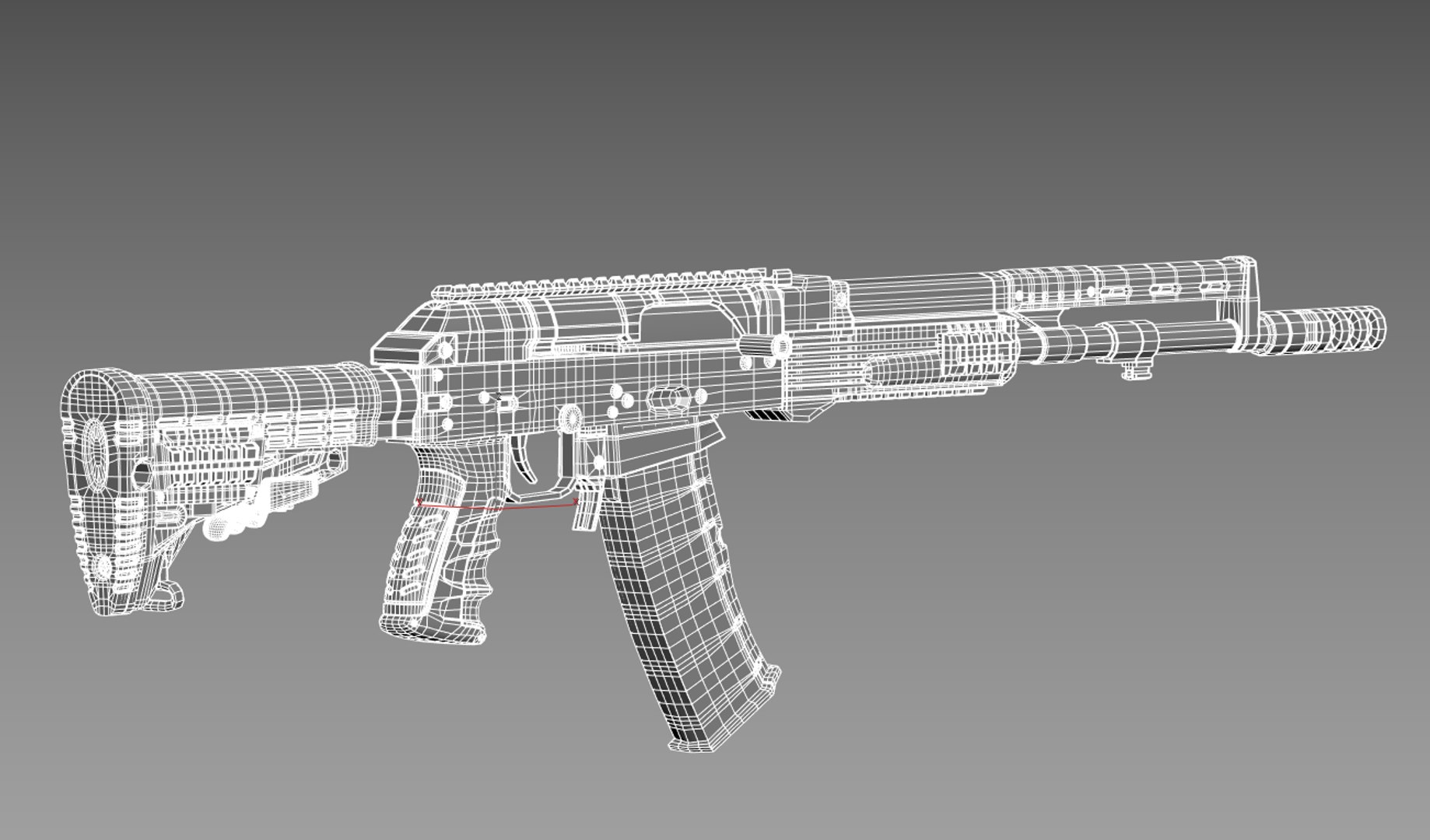 3d Mk-107 Mk 107 Model