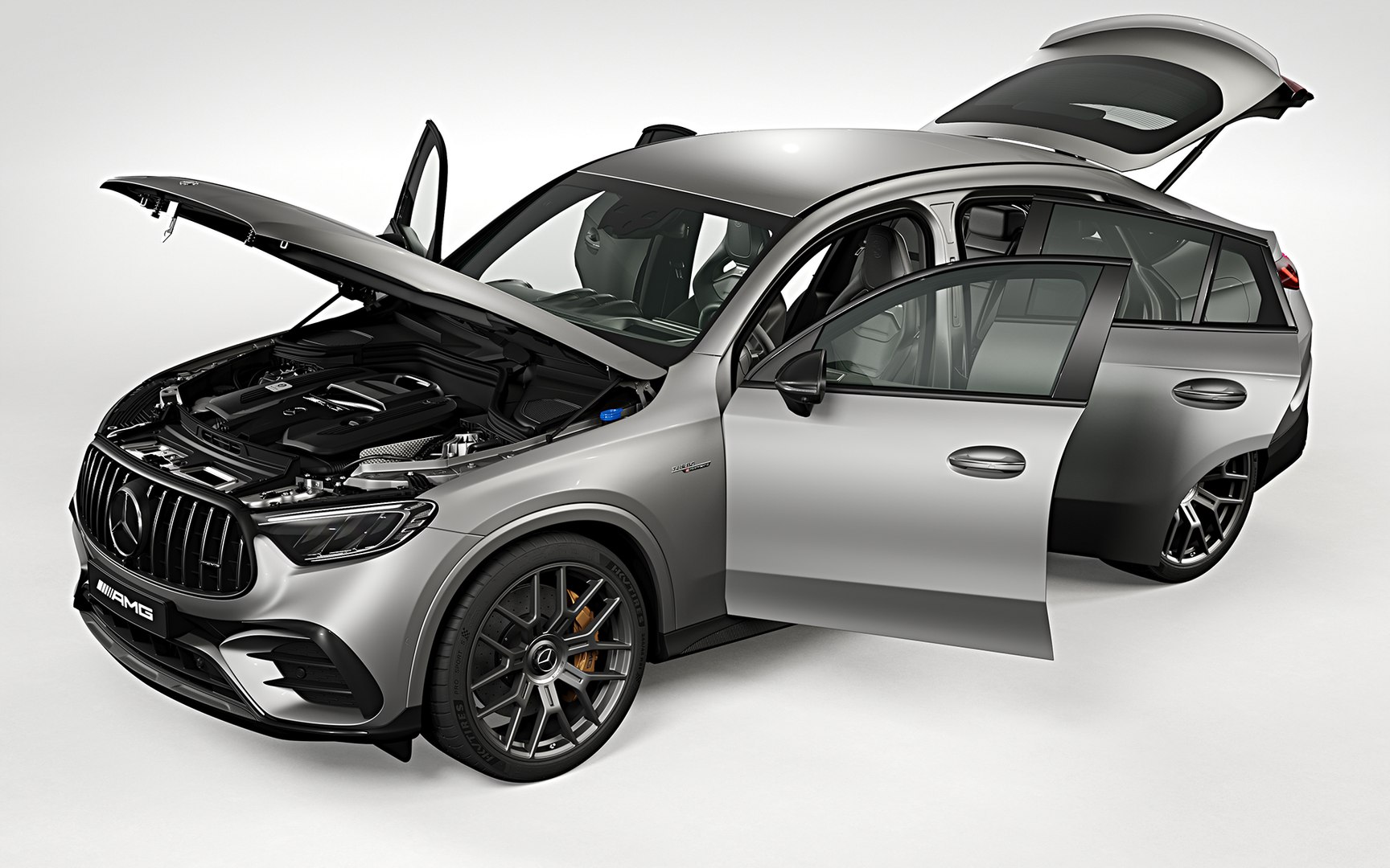 2024 Mercedes-Benz GLC 63 S AMG E Performance Coupe Model - TurboSquid ...