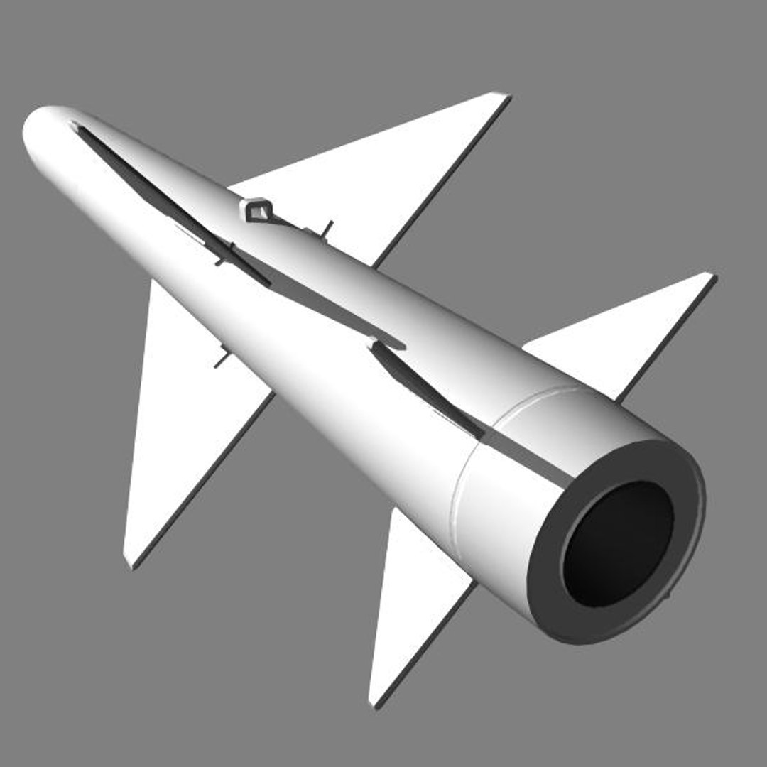 Japanese Missile Asm-1 Japan 3d 3ds