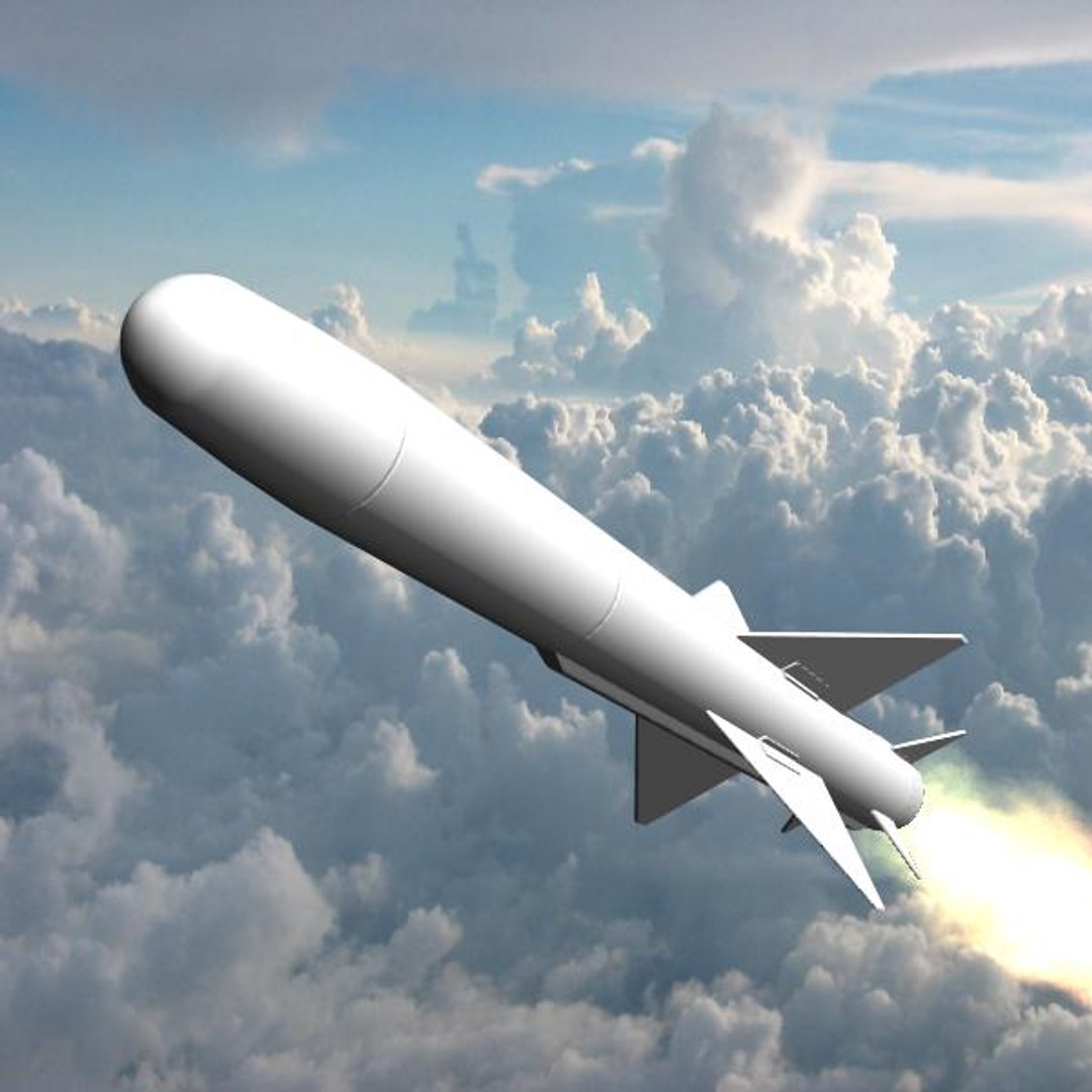 Japanese Missile Asm-1 Japan 3d 3ds