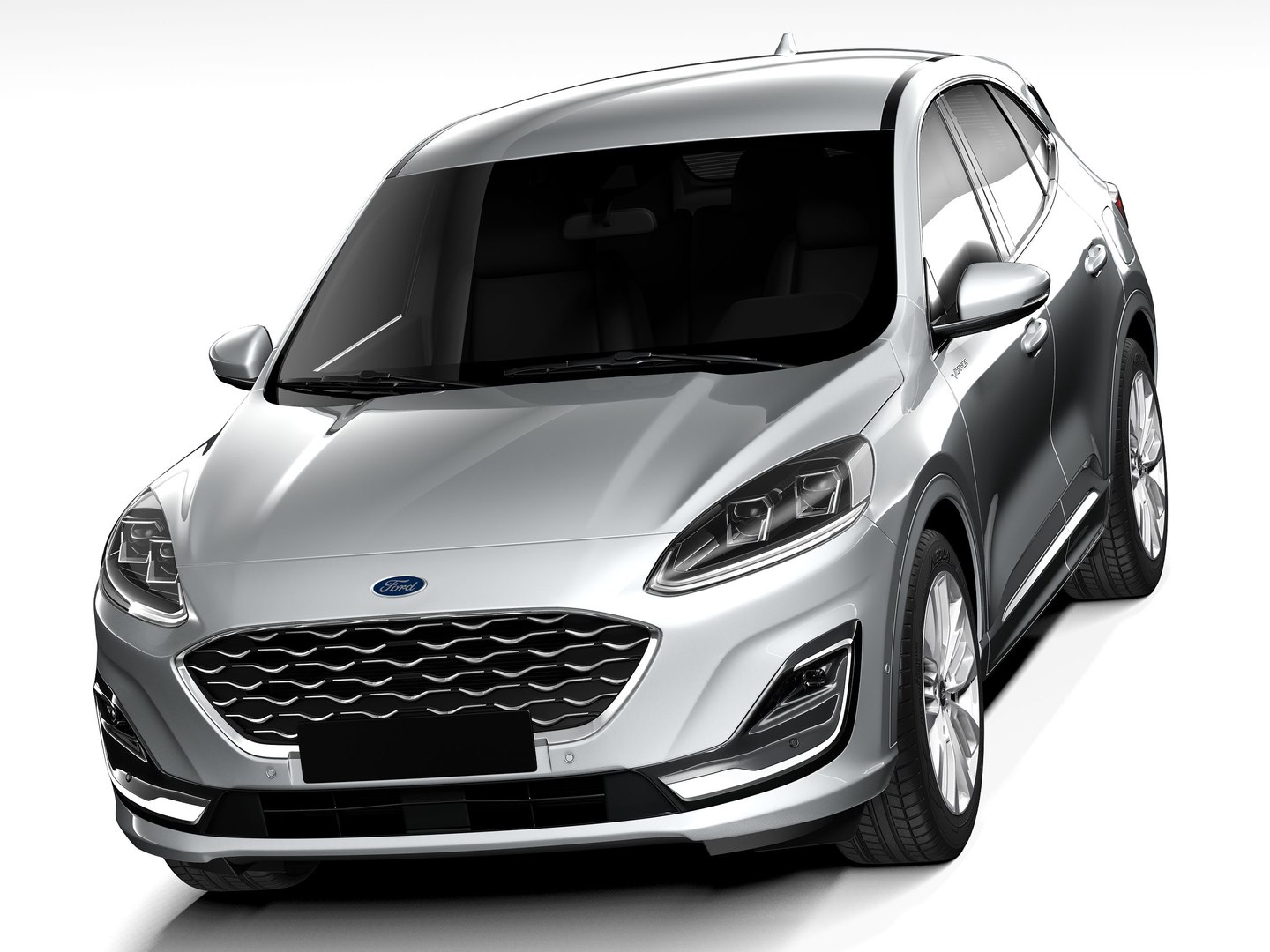 3D Ford Kuga Vignale 2020 Model - TurboSquid 2224163