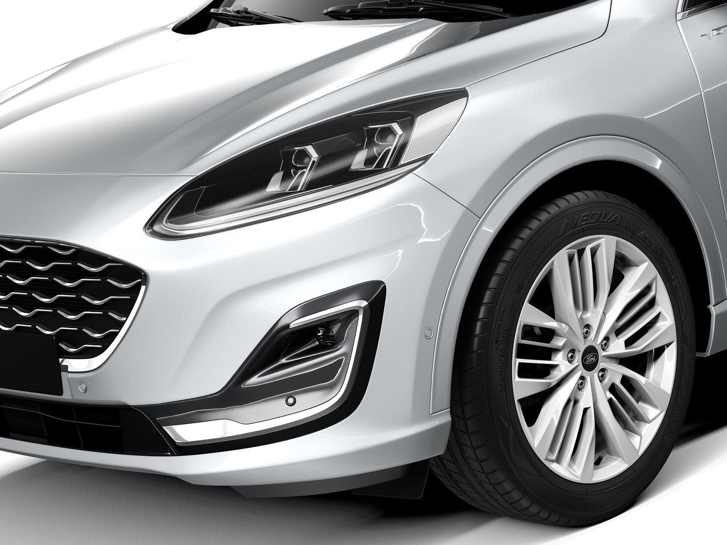 3D Ford Kuga Vignale 2020 Model - TurboSquid 2224163