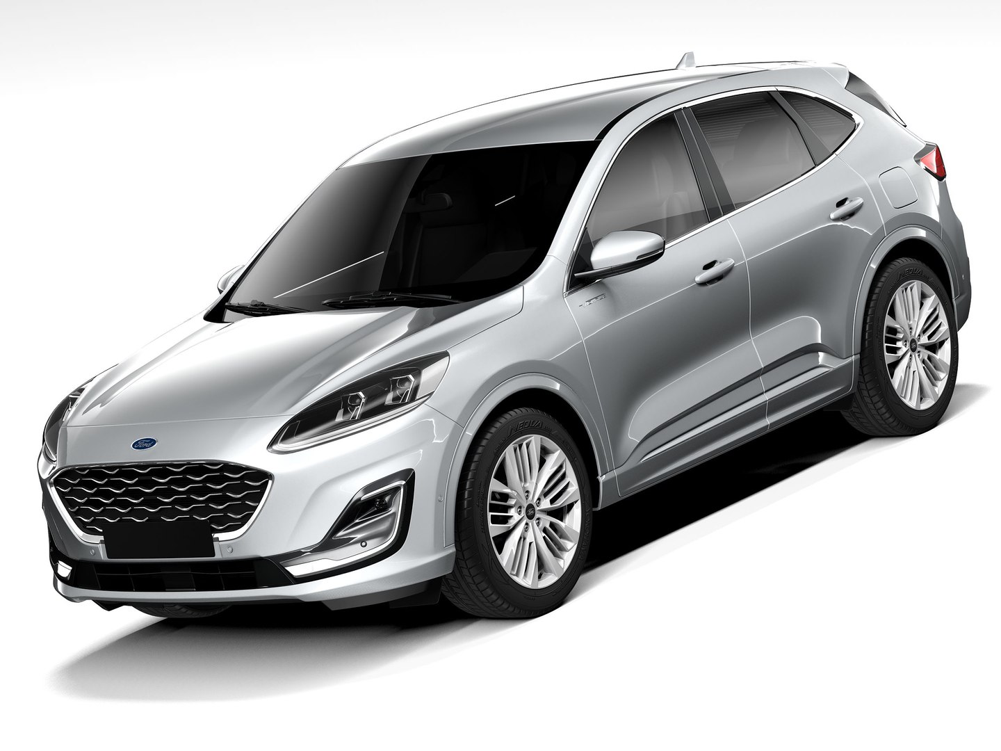 3D Ford Kuga Vignale 2020 Model - TurboSquid 2224163