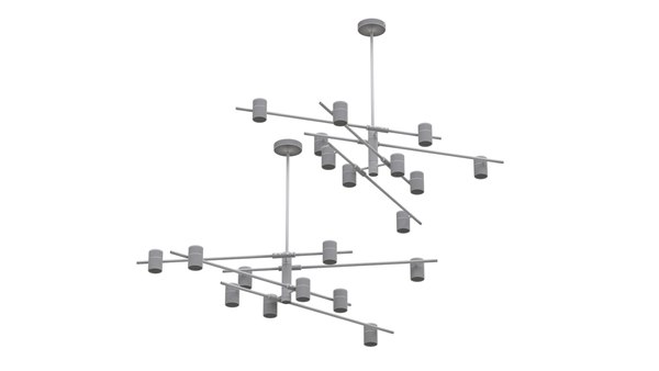 3D Chandelier Gittan Ch Lampatron new colors 7 model - TurboSquid 1808060