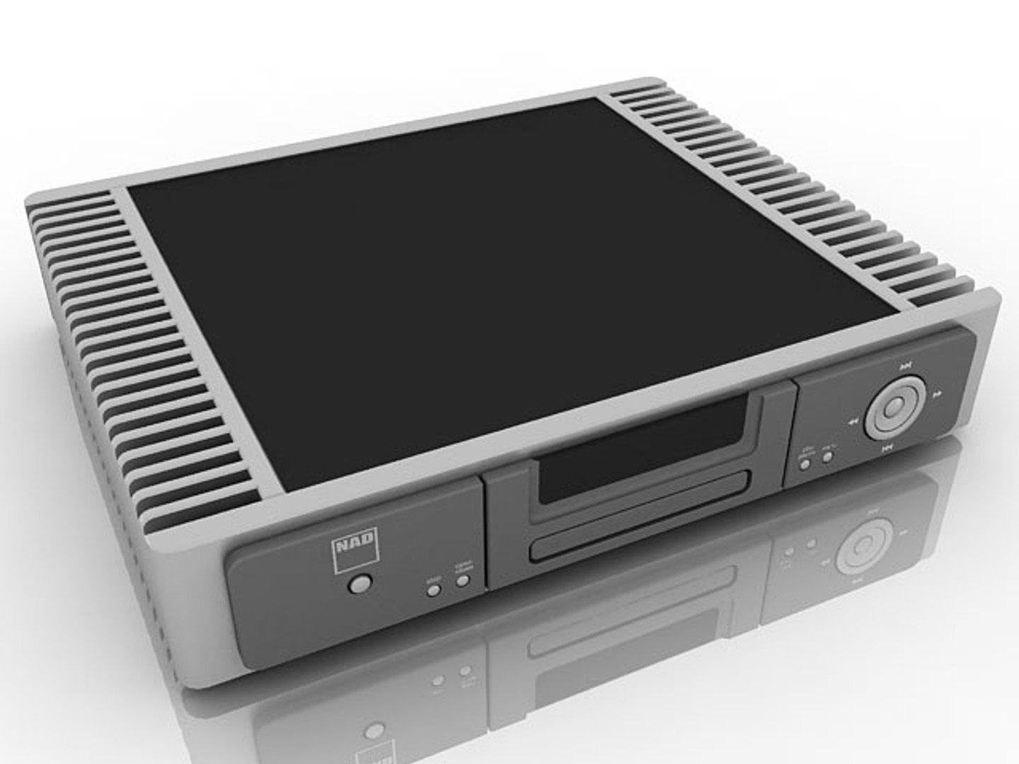 nad cd player 3d model