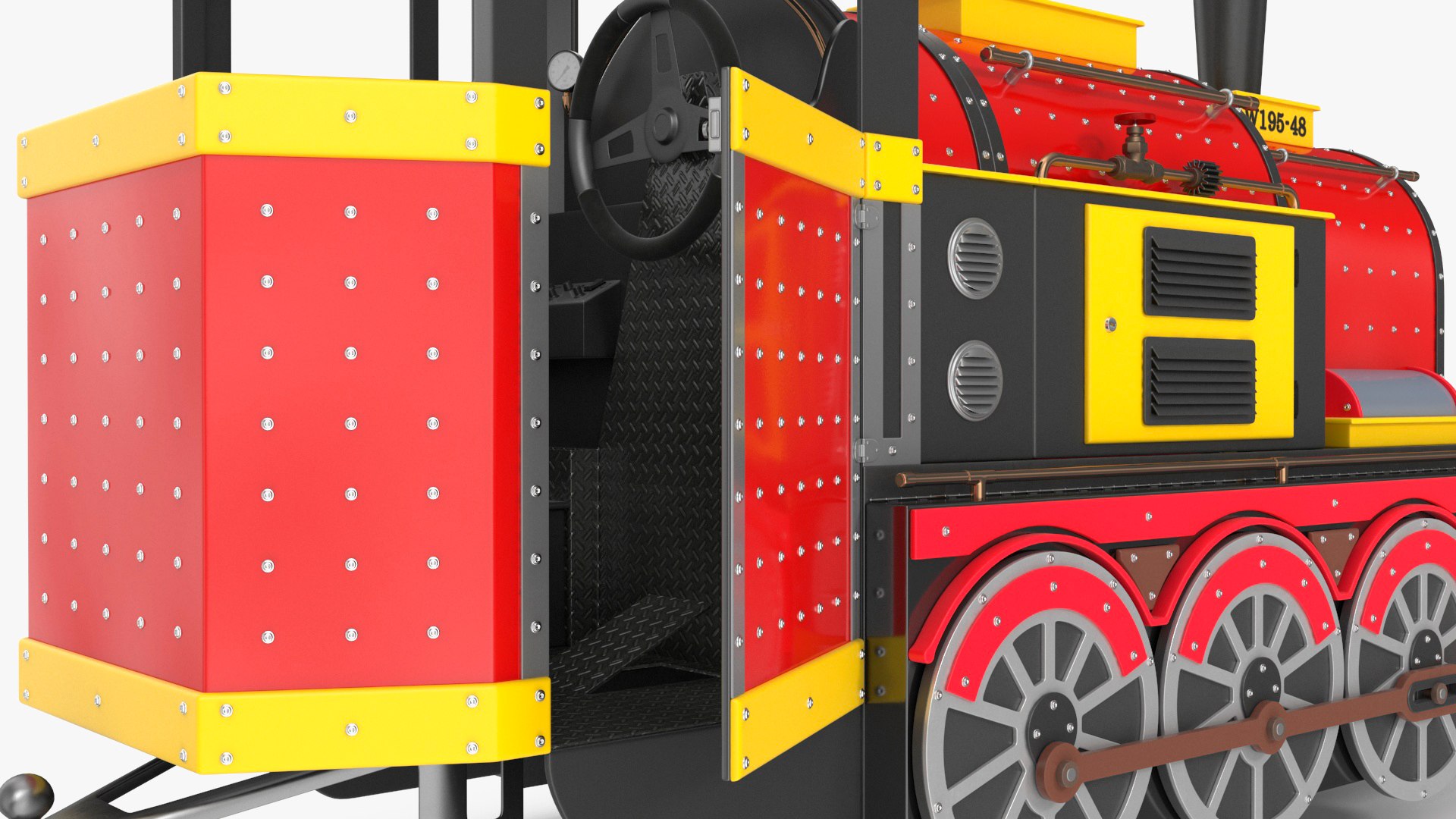 3D Wattman Mini Locomotive - TurboSquid 2163569