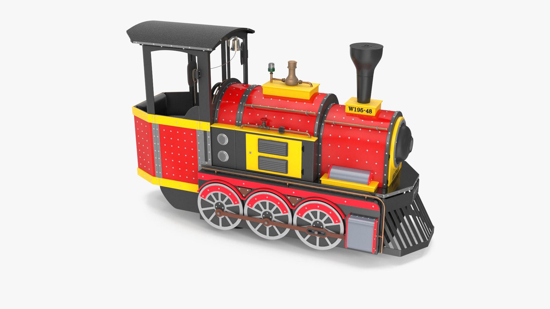 3D Wattman Mini Locomotive - TurboSquid 2163569