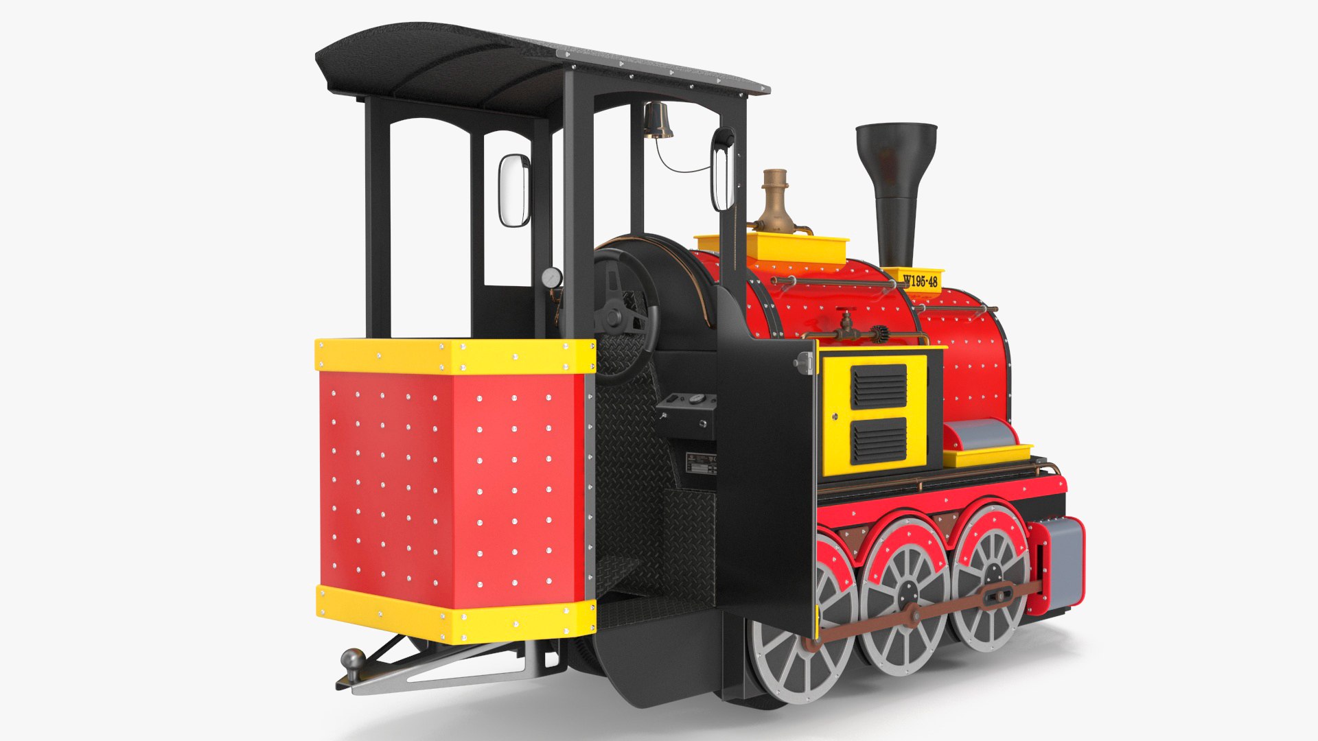 3D Wattman Mini Locomotive - TurboSquid 2163569