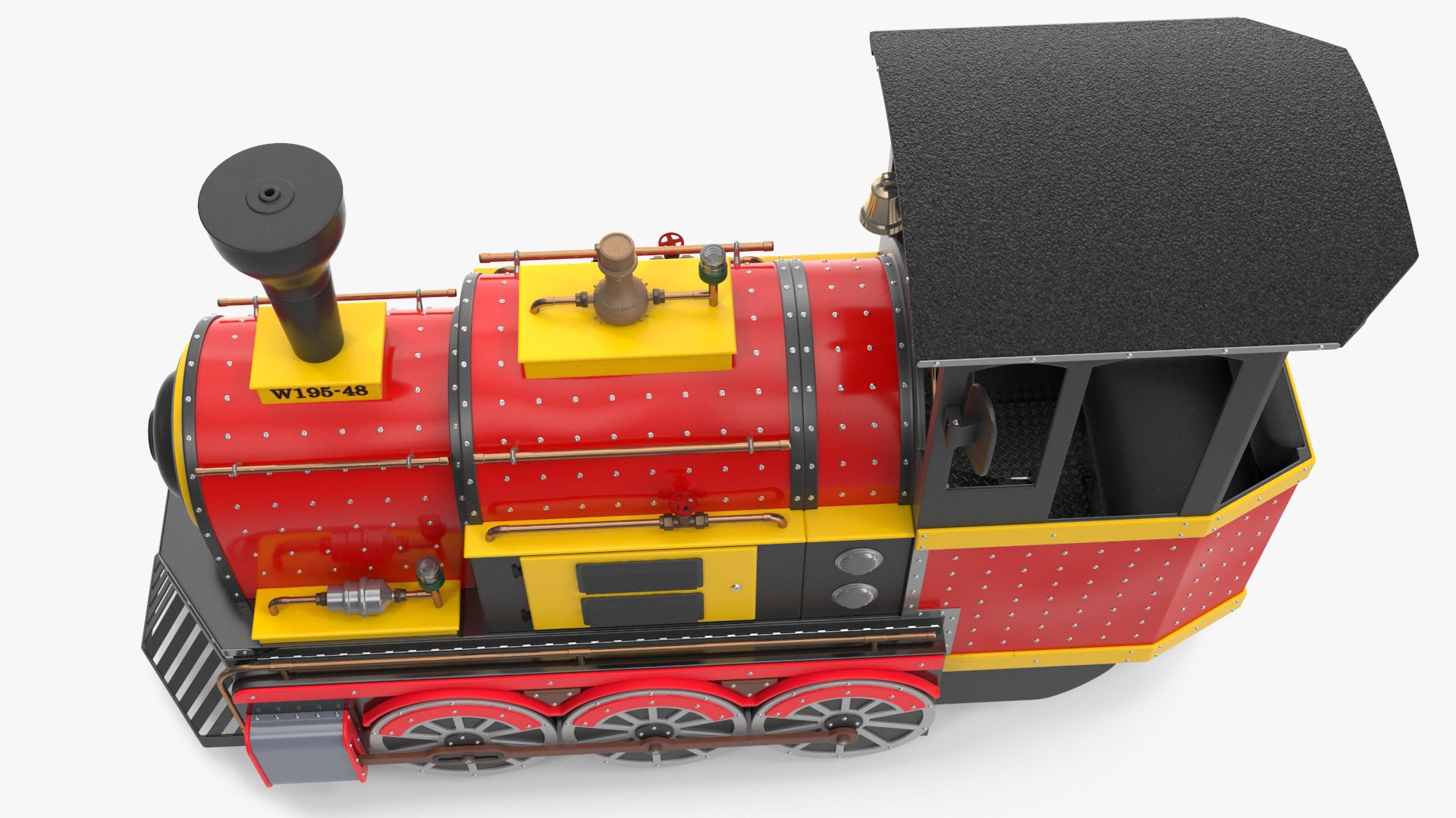3D Wattman Mini Locomotive - TurboSquid 2163569