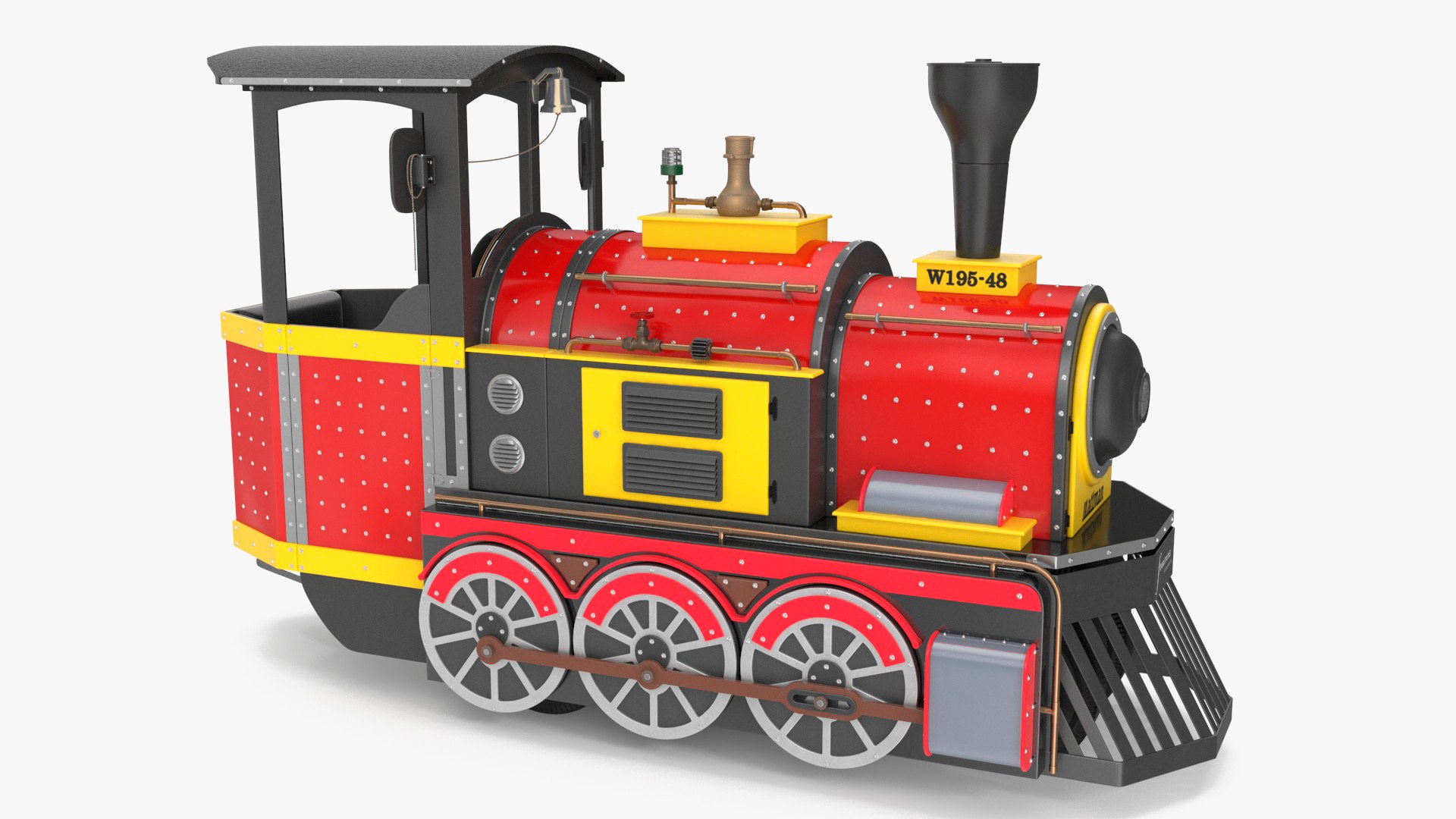 3D Wattman Mini Locomotive - TurboSquid 2163569