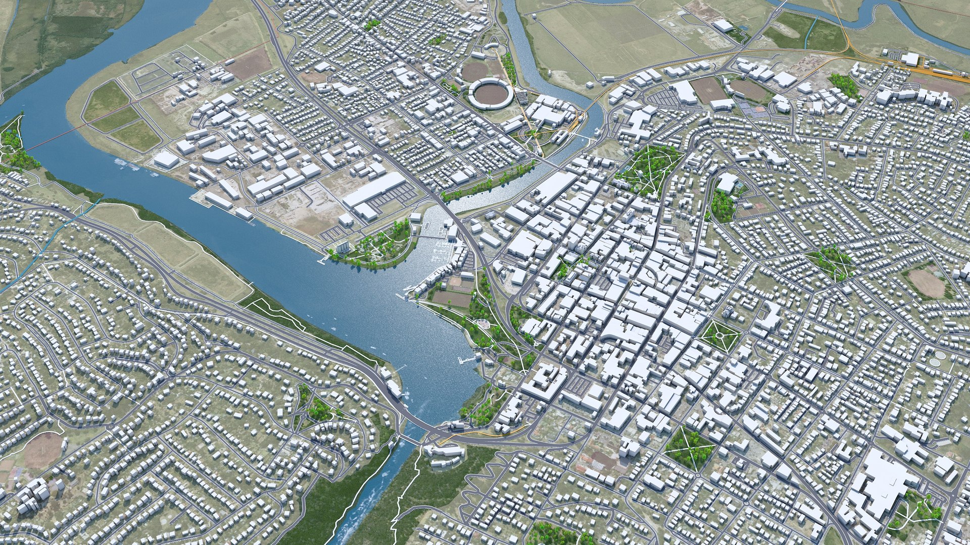 Launceston Tasmania Australia 3D Model - TurboSquid 2042503