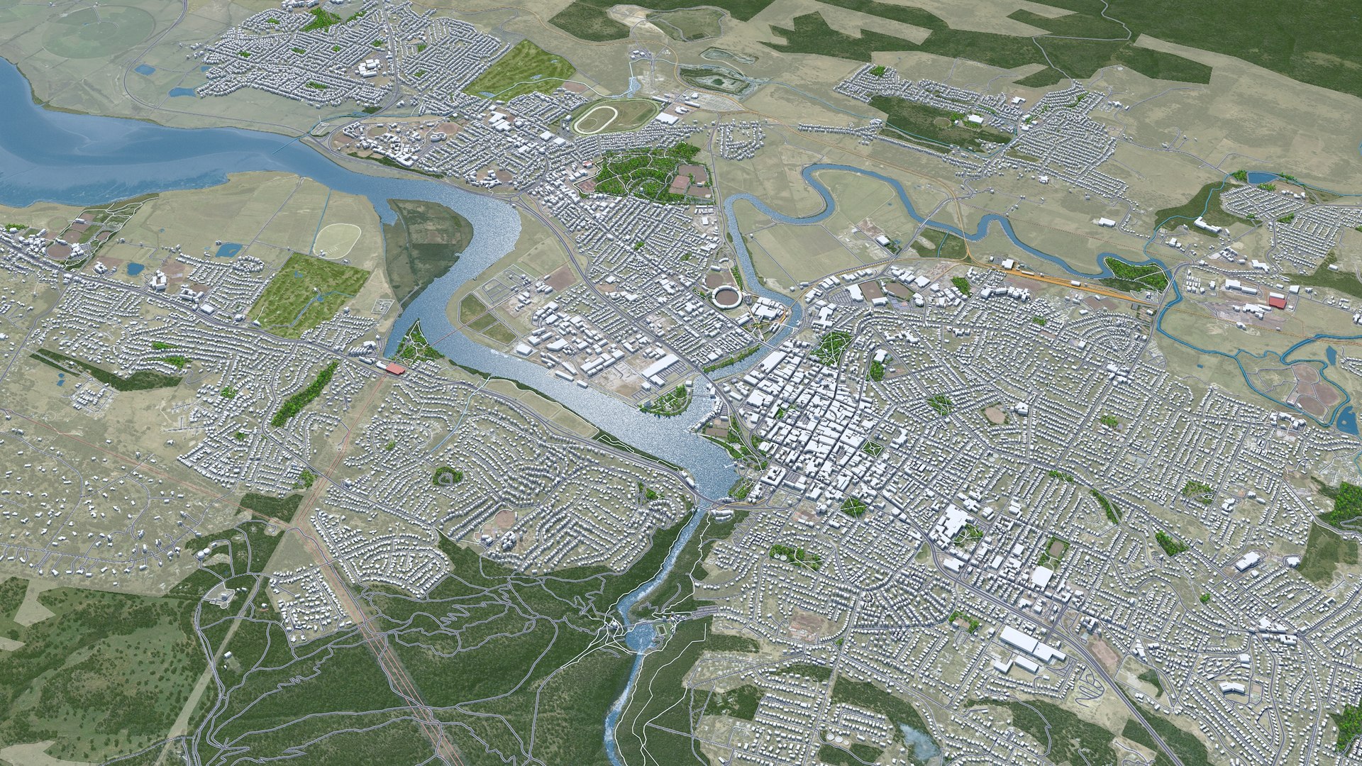 Launceston Tasmania Australia 3D Model - TurboSquid 2042503