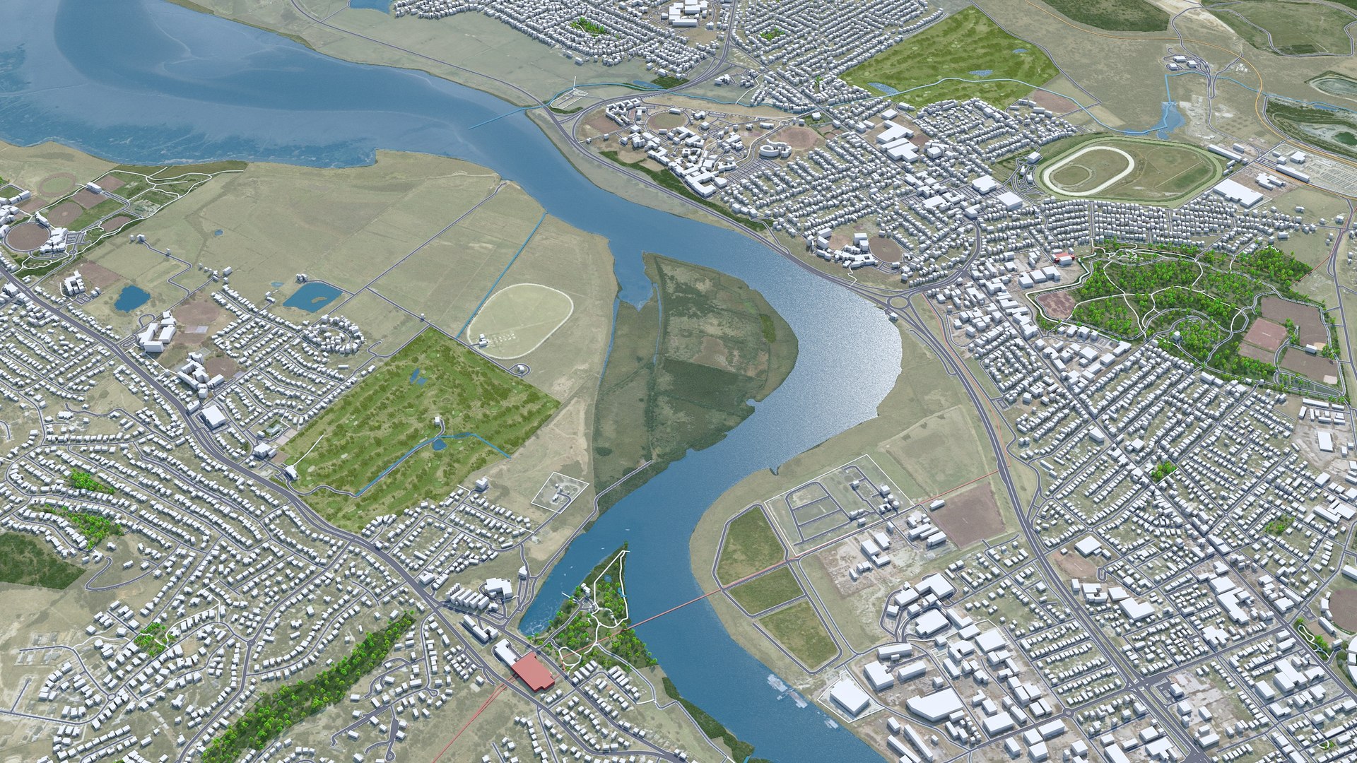 Launceston Tasmania Australia 3D Model - TurboSquid 2042503